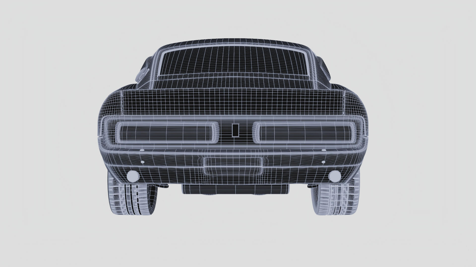 1967 Shelby GT500 (Eleanor) - 3D Model by spaz