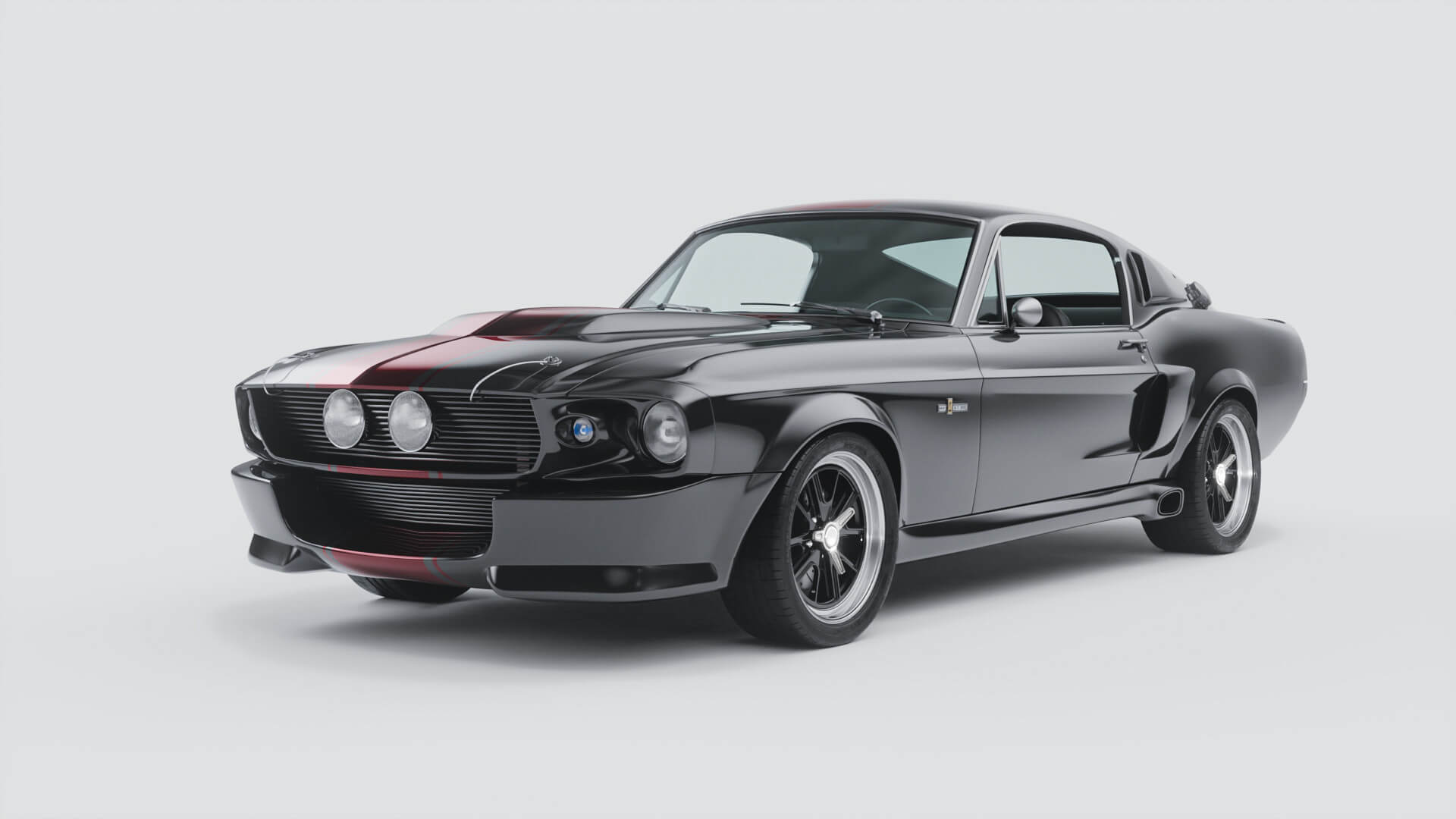 1967 Shelby GT500 - 3D Model by spaz