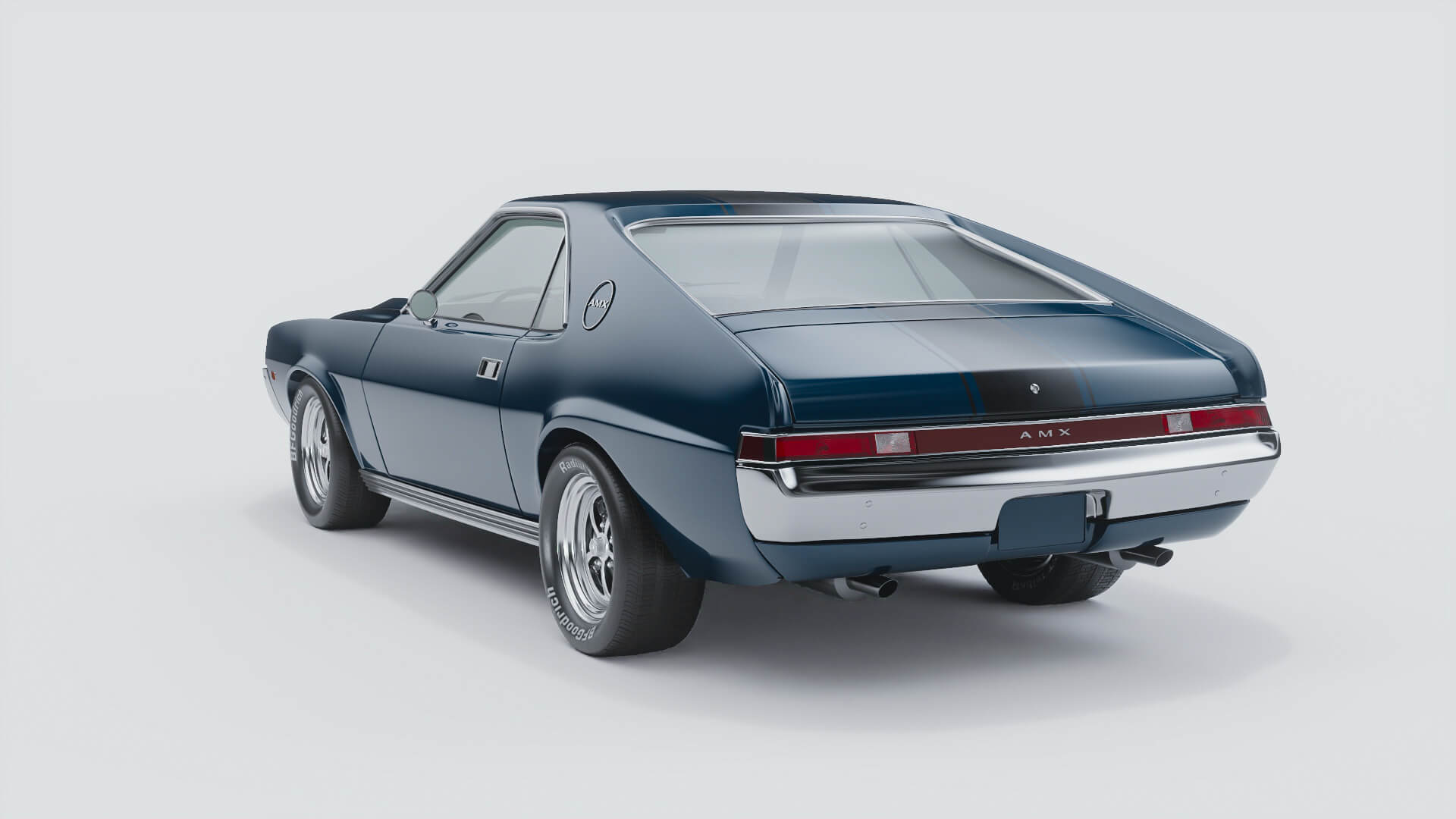1968 AMC Amx - 3D Model by spaz