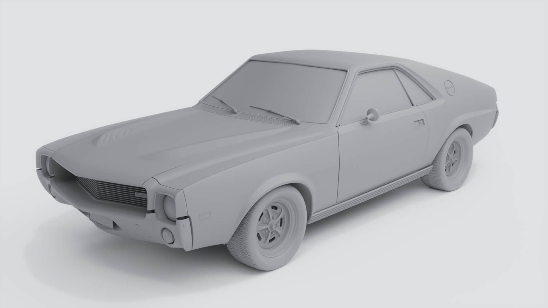 1968 AMC Amx - 3D Model by spaz