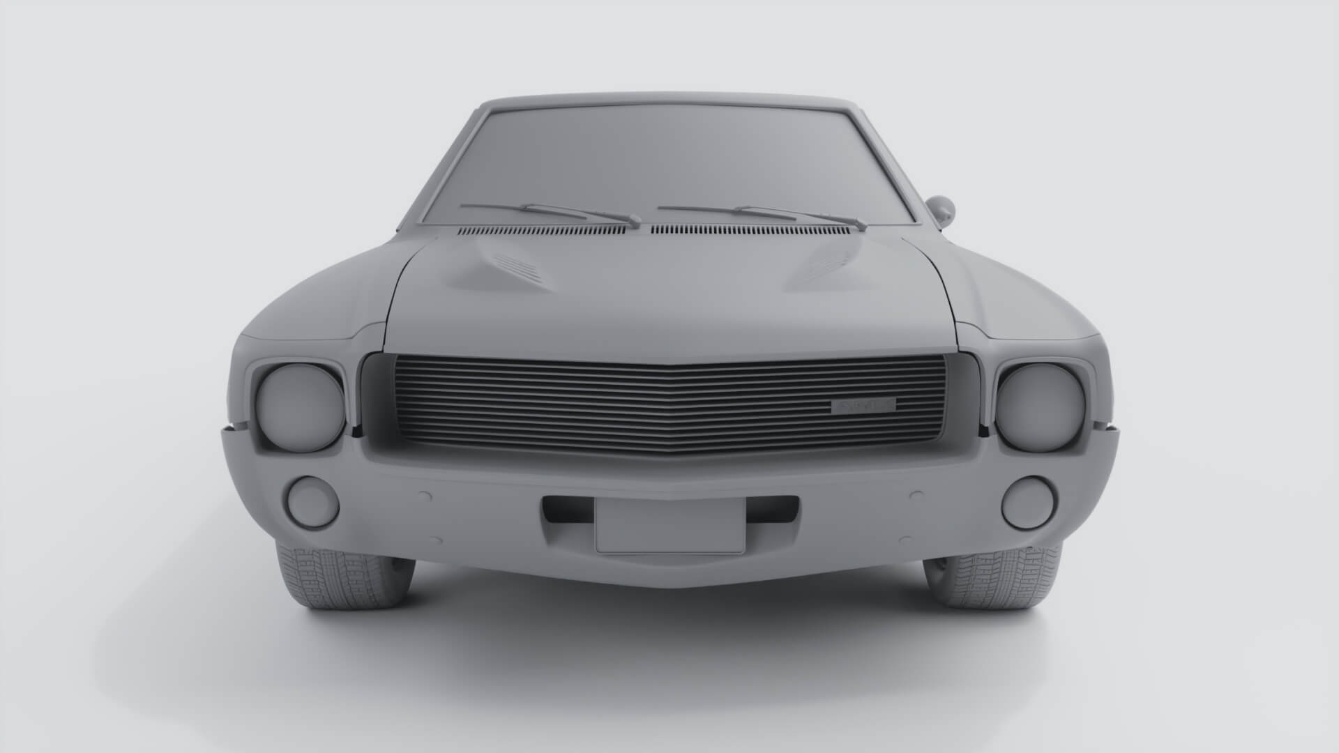 1968 AMC Amx - 3D Model by spaz