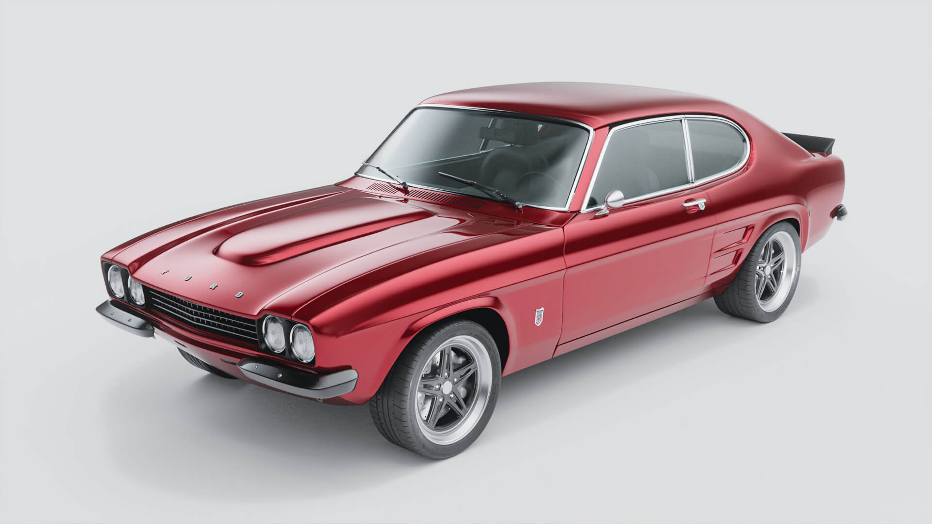 1973 Ford Capri Rs2600 - 3D Model by spaz