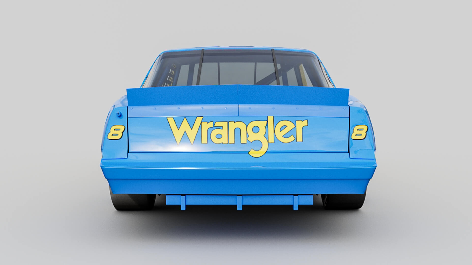 1986 Chevy Monte Carlo - Nascar 3D Model by spaz