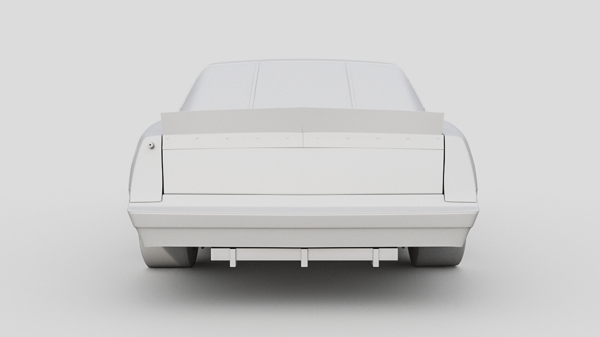 1986 Chevy Monte Carlo - Nascar 3D Model by spaz