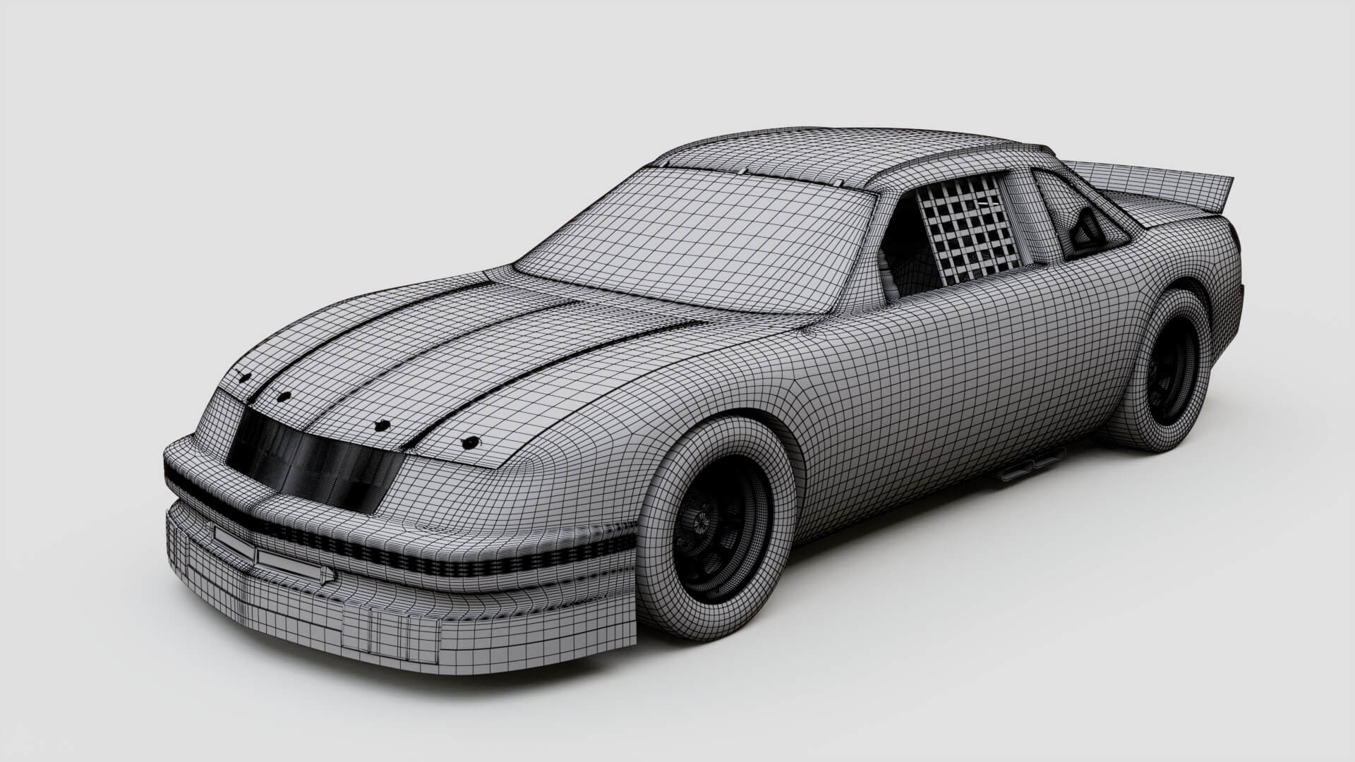 1990 Chevy Lumina - Stock Car 3D Model by spaz