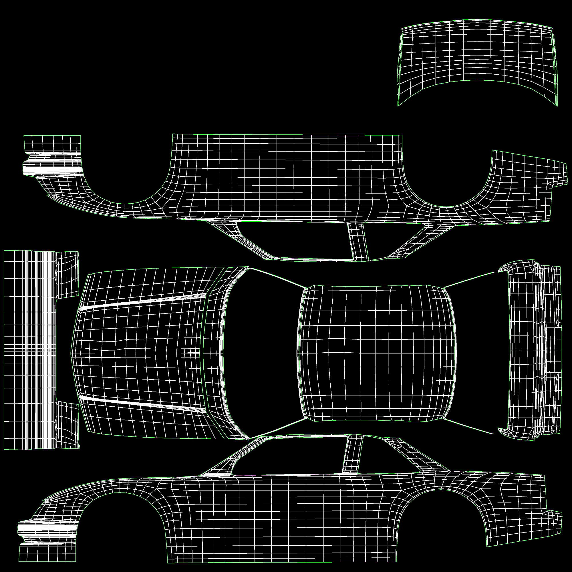 1990 Chevy Lumina - Stock Car 3D Model by spaz