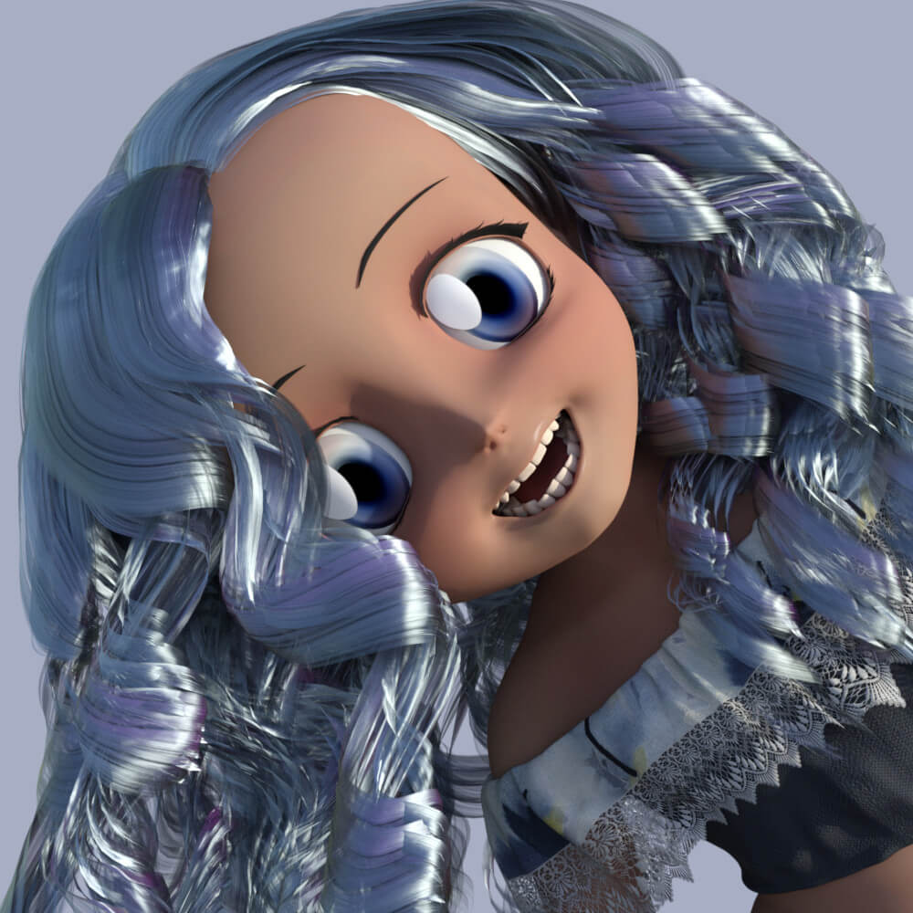 Cel Toon Hair Full Bundle by spearcarrier