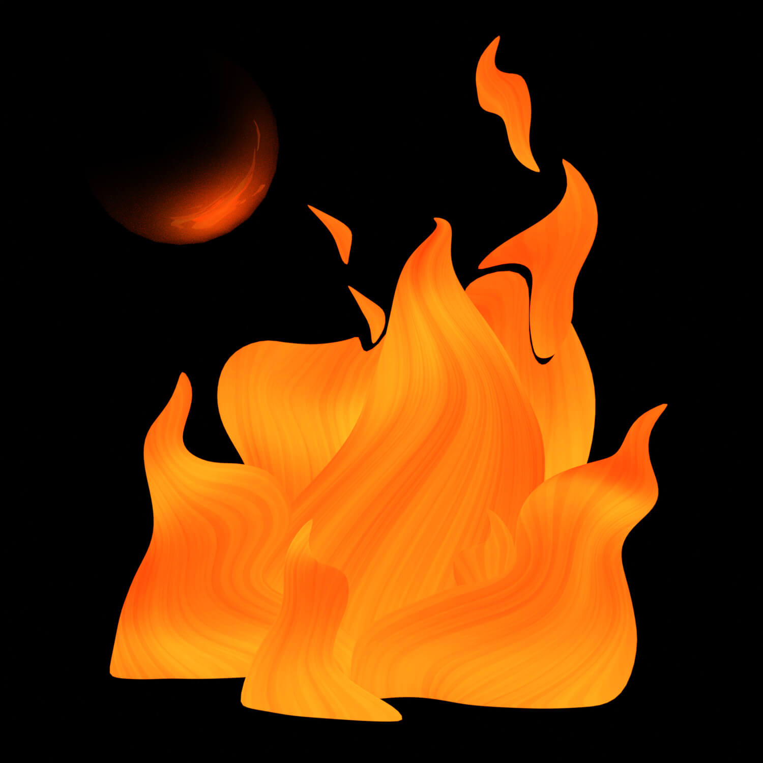 Toon Fire Prop - Daz Content by spearcarrier