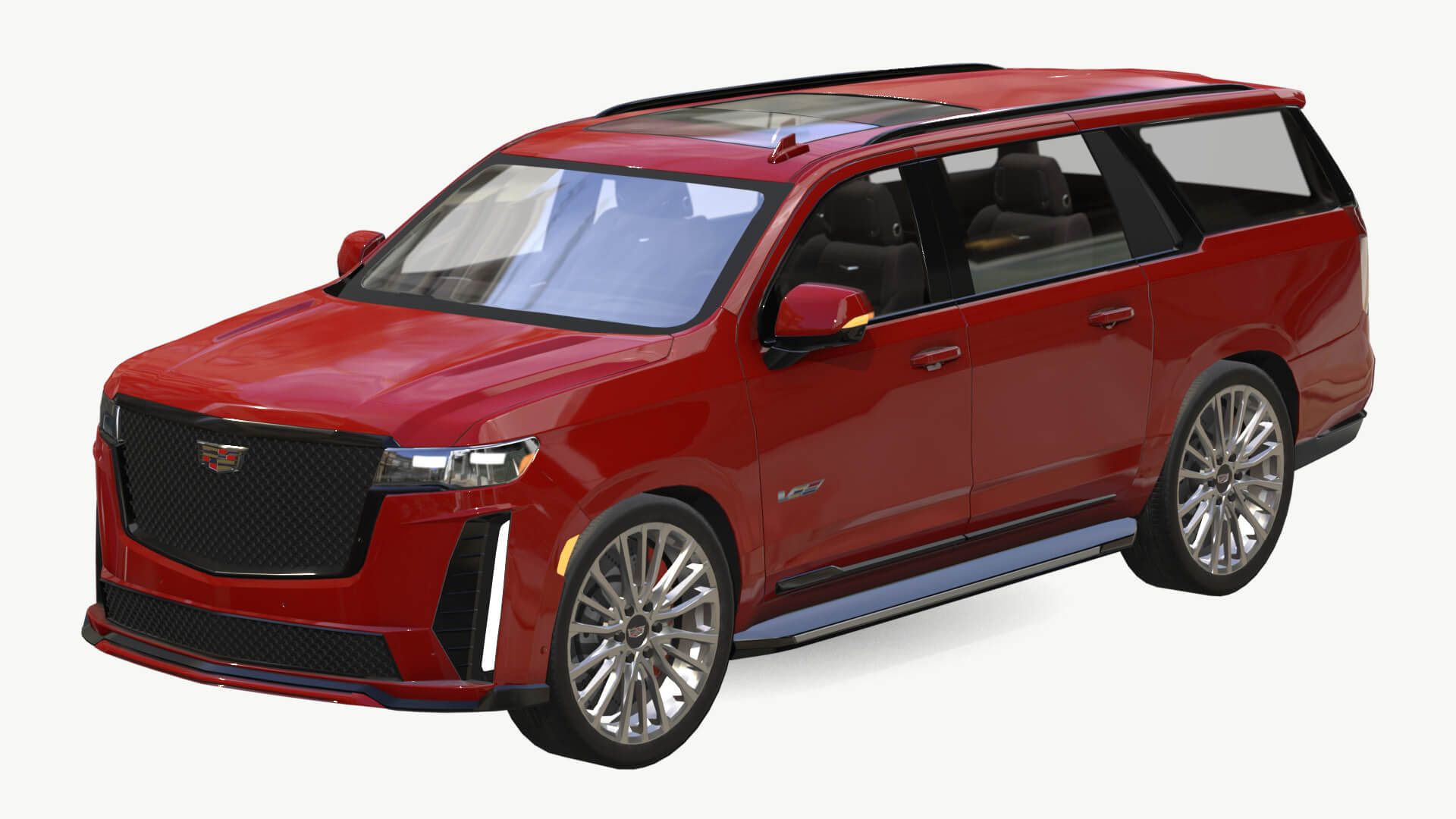 Cadillac Escalade V 2023 - 3D Model by speedmesh