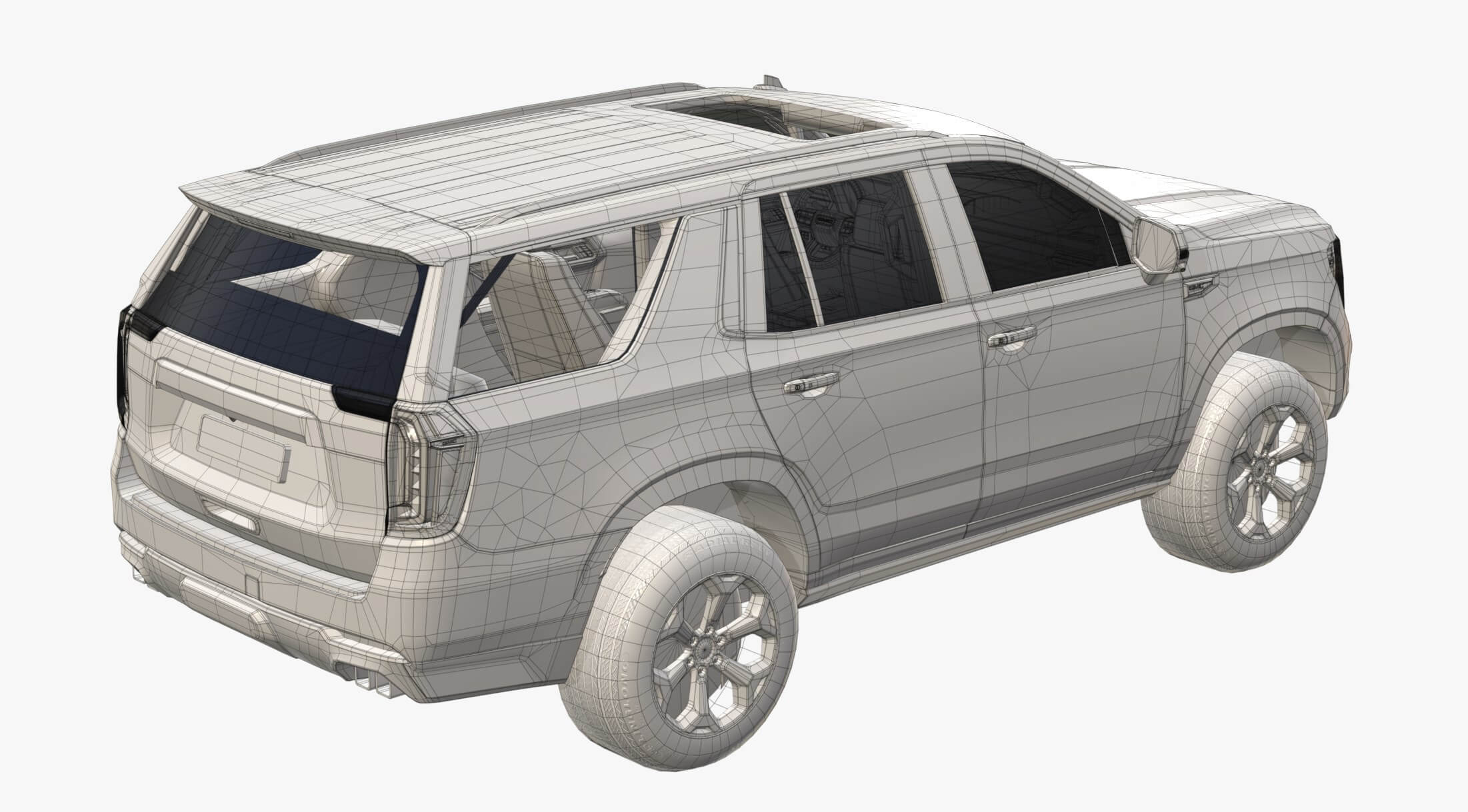 GMC Yukon 2024 2025 - 3D Model by speedmesh