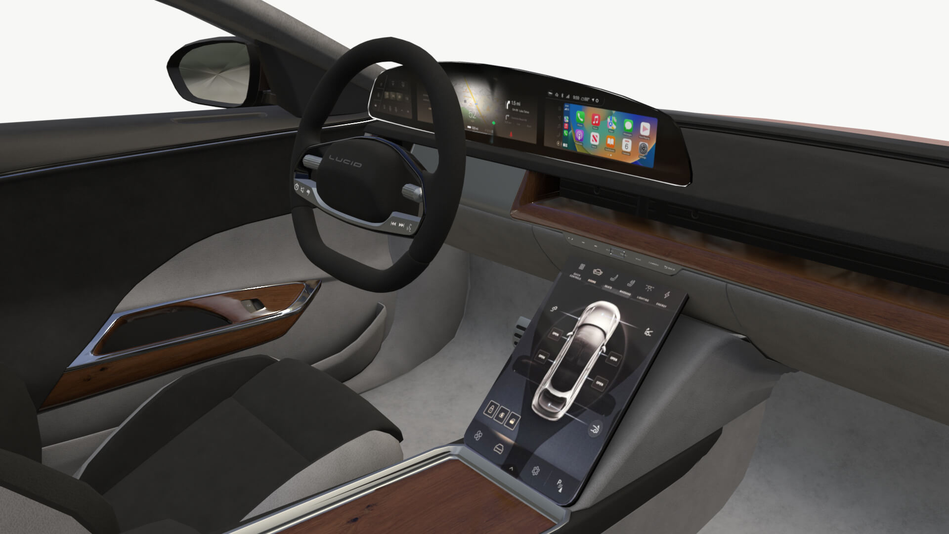 Lucid Air 2024 - 3D Model by speedmesh