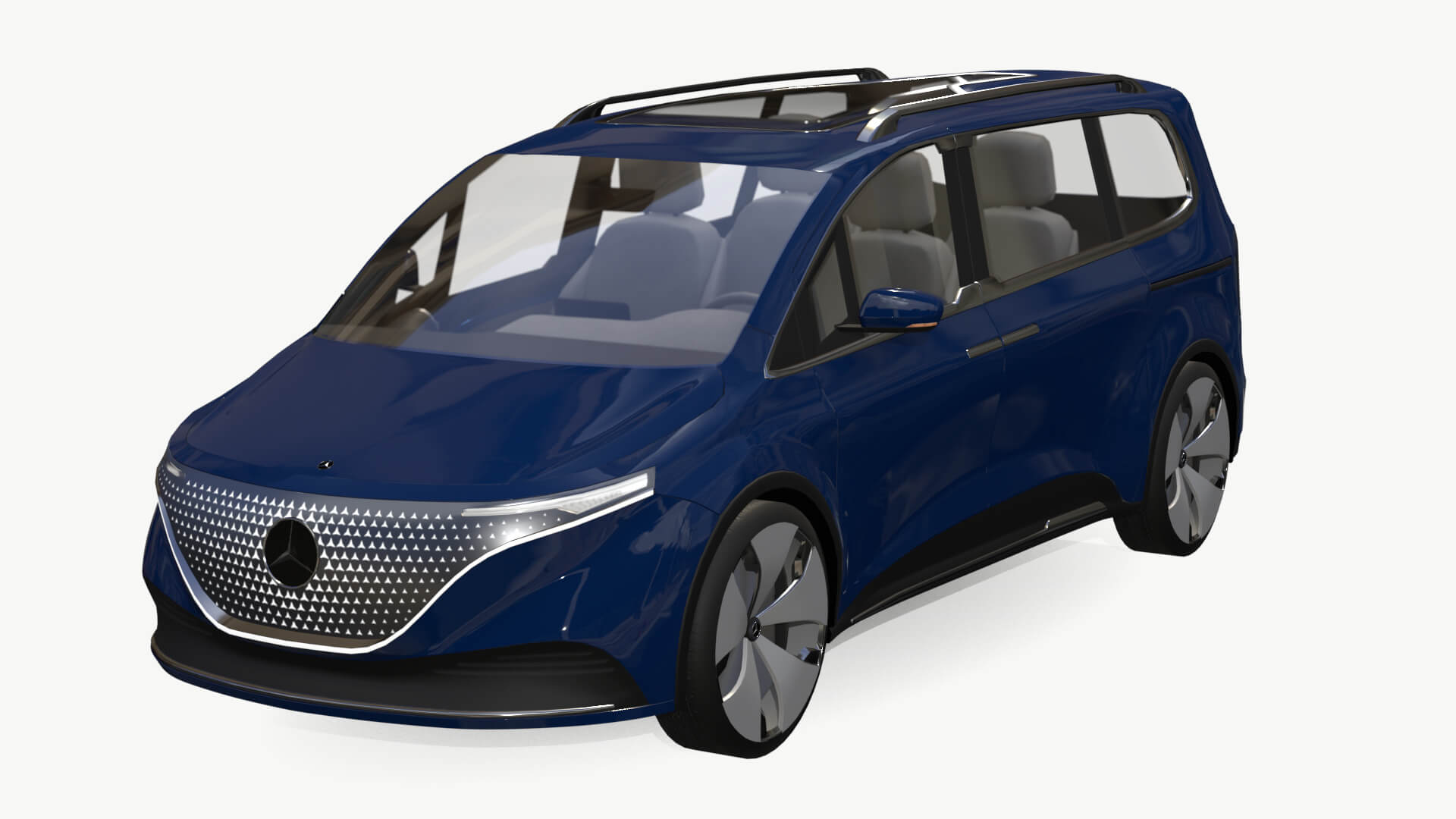 Mercedes Benz EQT - 3D Model by speedmesh