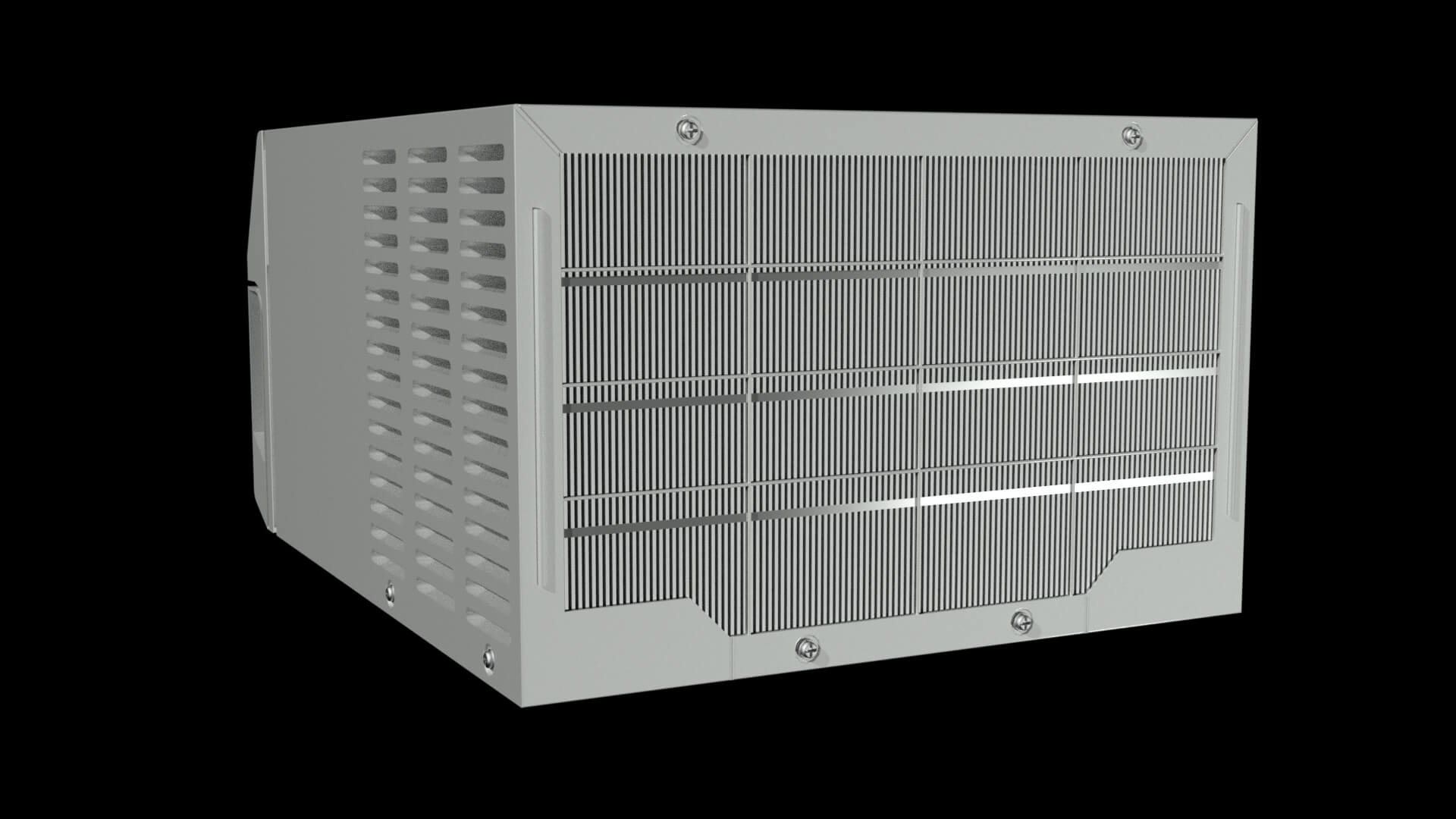 Aircon Window Type A2 - 3D Model by Speedup