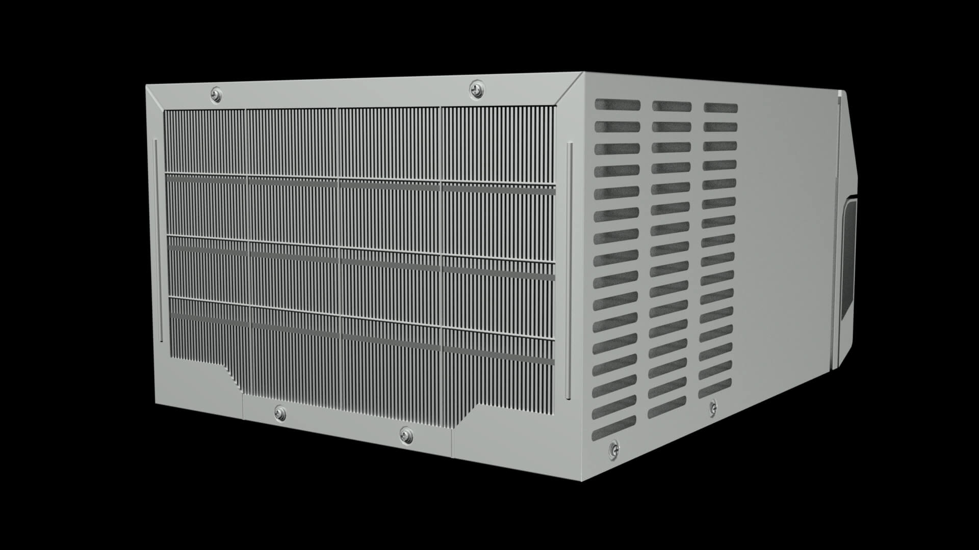 Aircon Window Type A2 - 3D Model by Speedup
