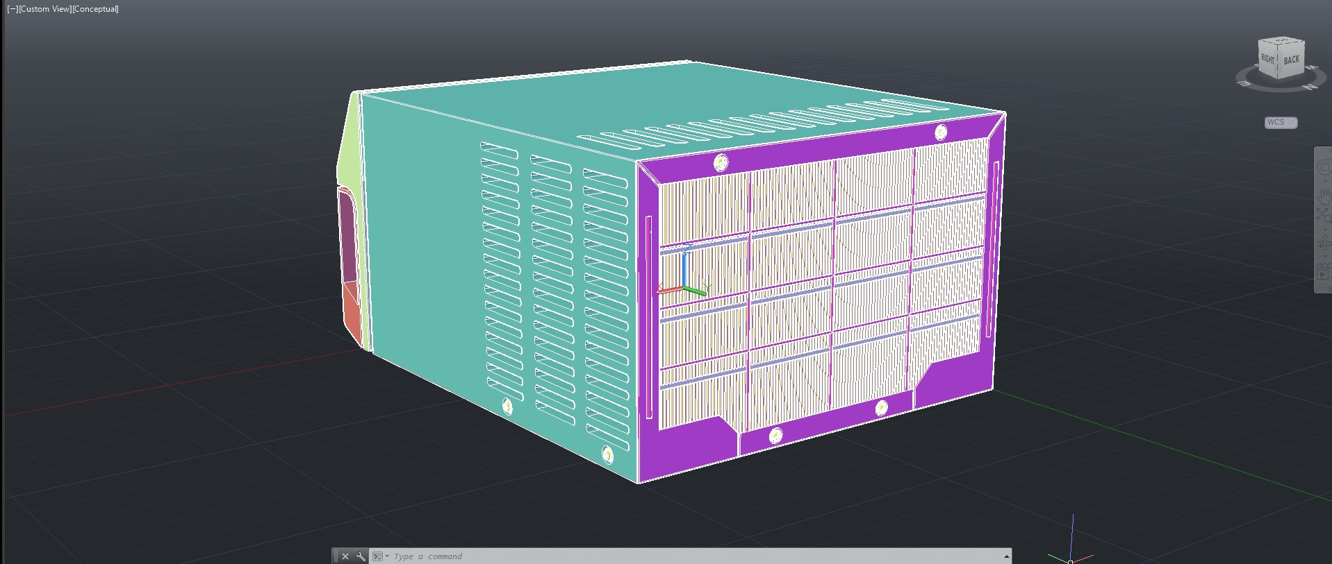 Aircon Window Type A2 - 3D Model by Speedup
