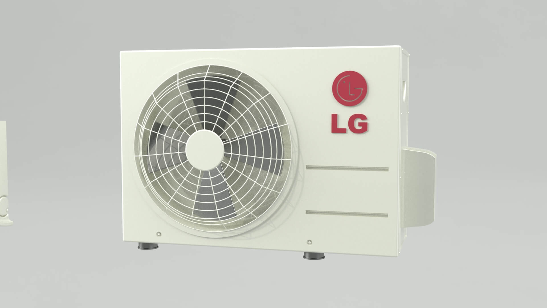 Aircon Split Type A1 - 3D Model by Speedup