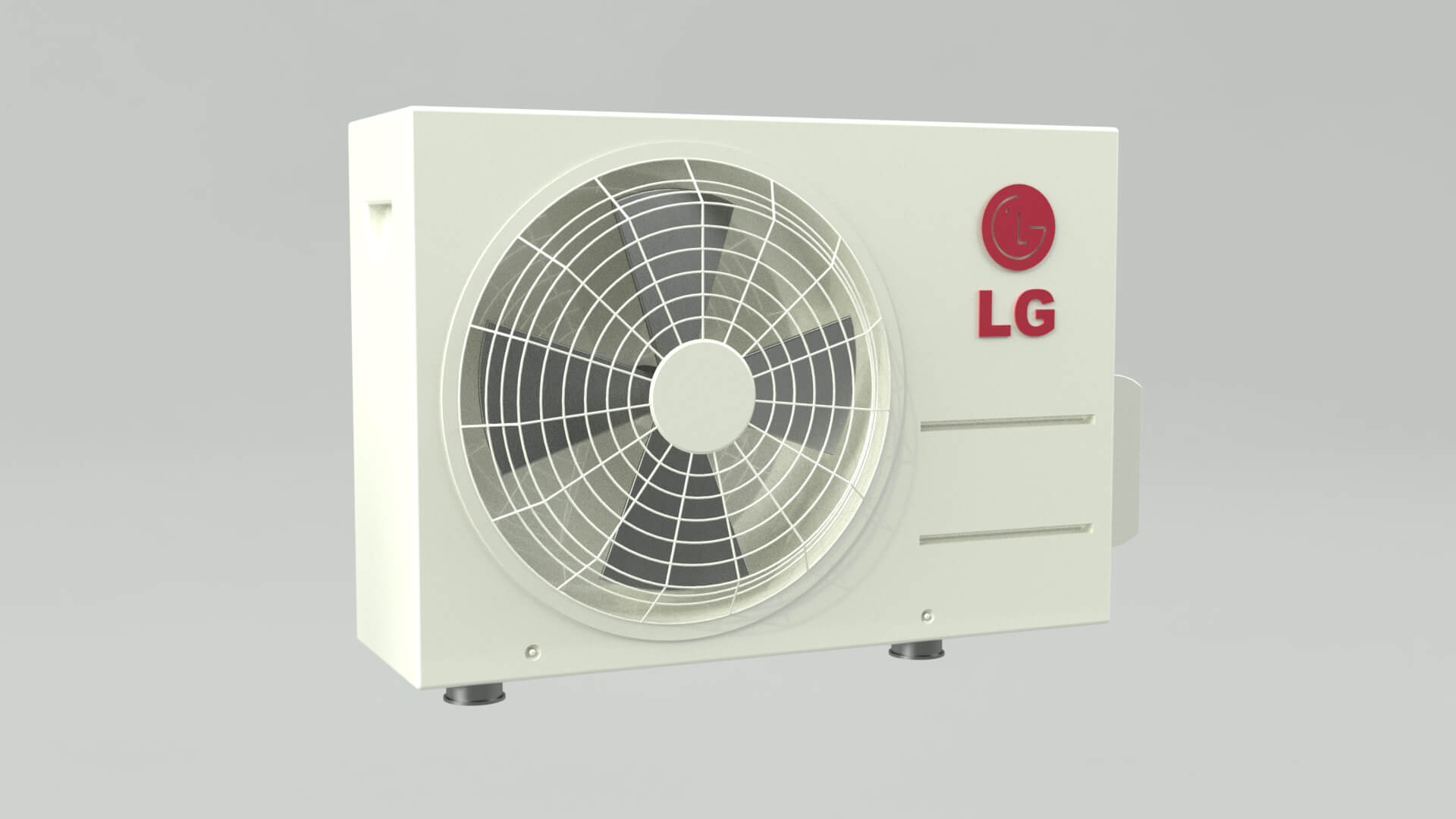 Aircon Split Type A1 - 3D Model by Speedup