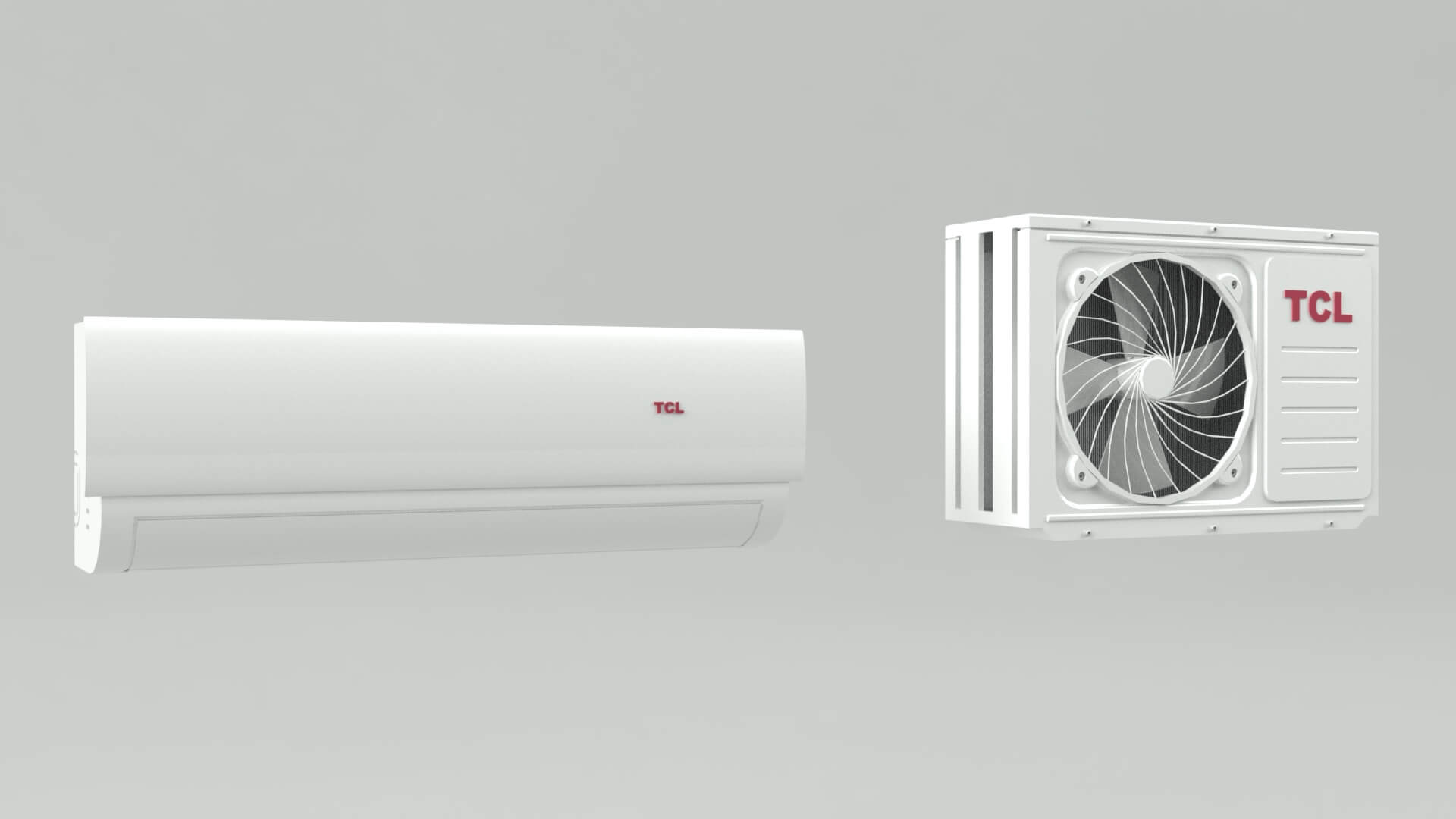 Aircon Split Type A2 - 3D Model by Speedup