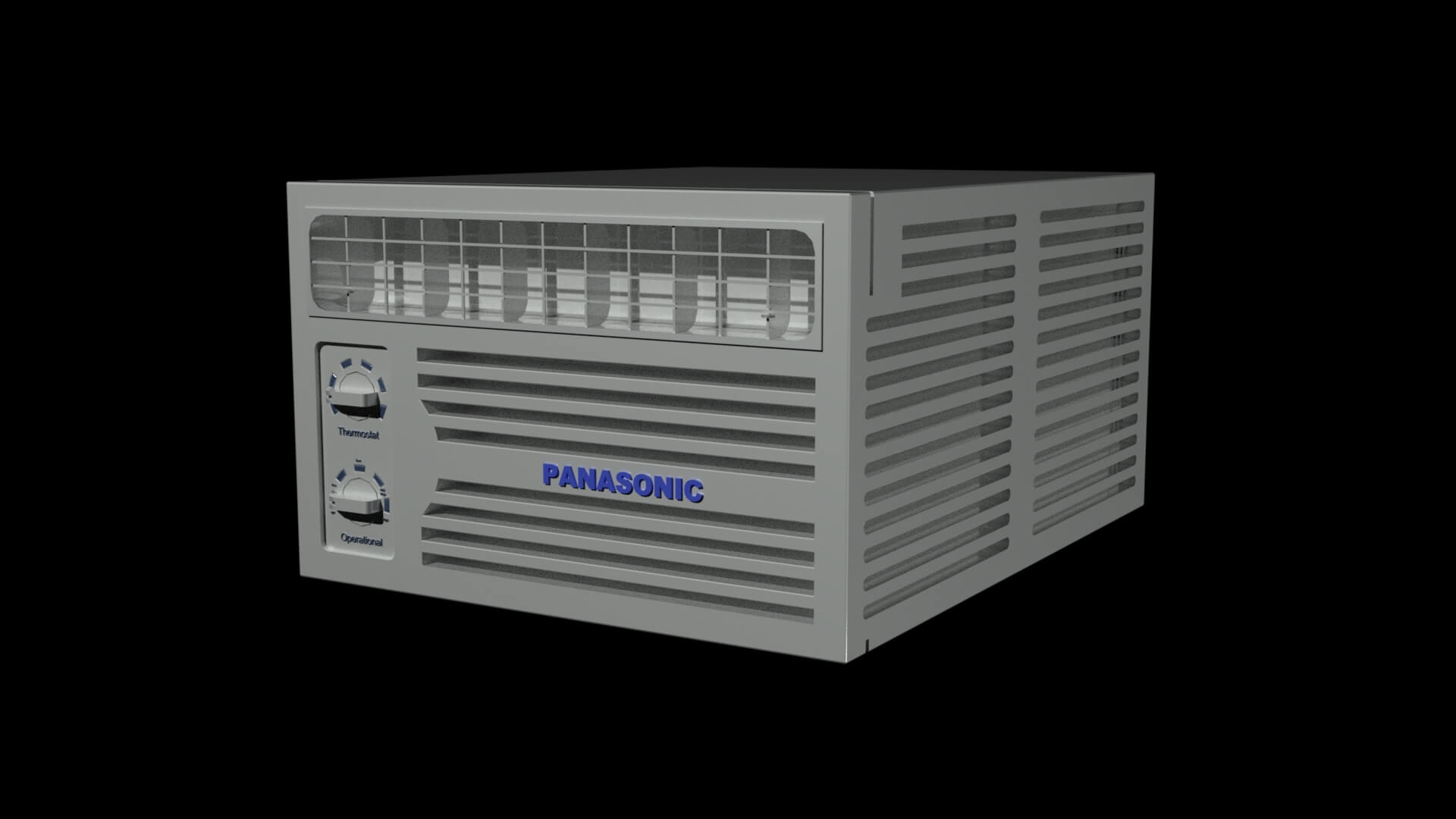 Aircon Window Type A1 - 3D Model by Speedup