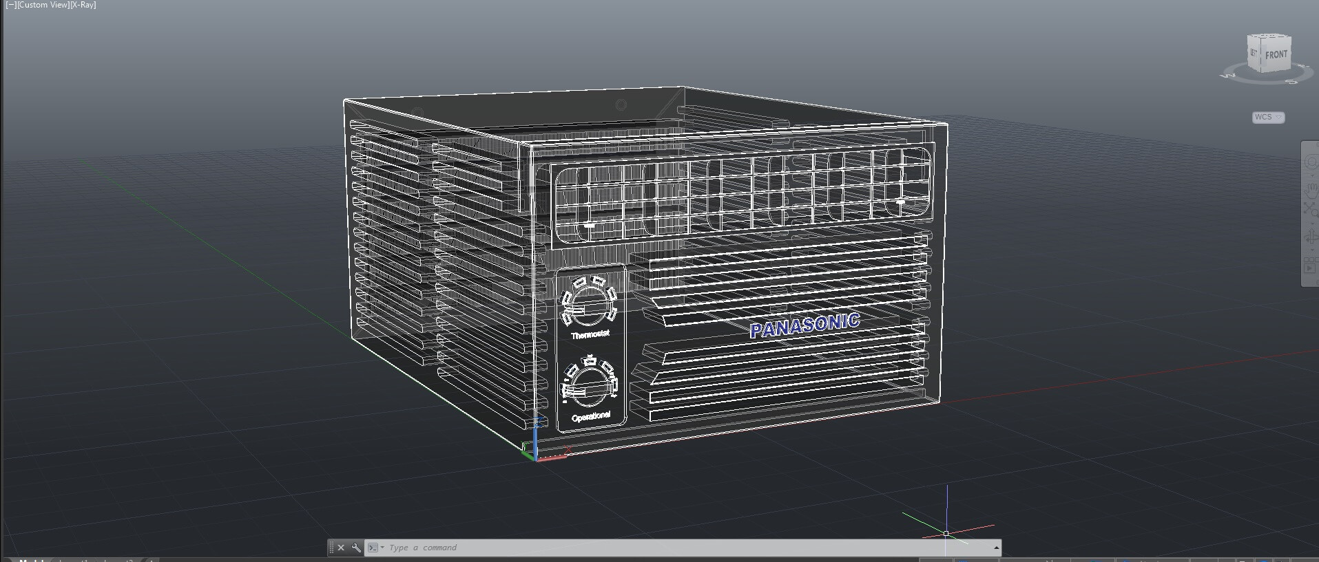 Aircon Window Type A1 - 3D Model by Speedup