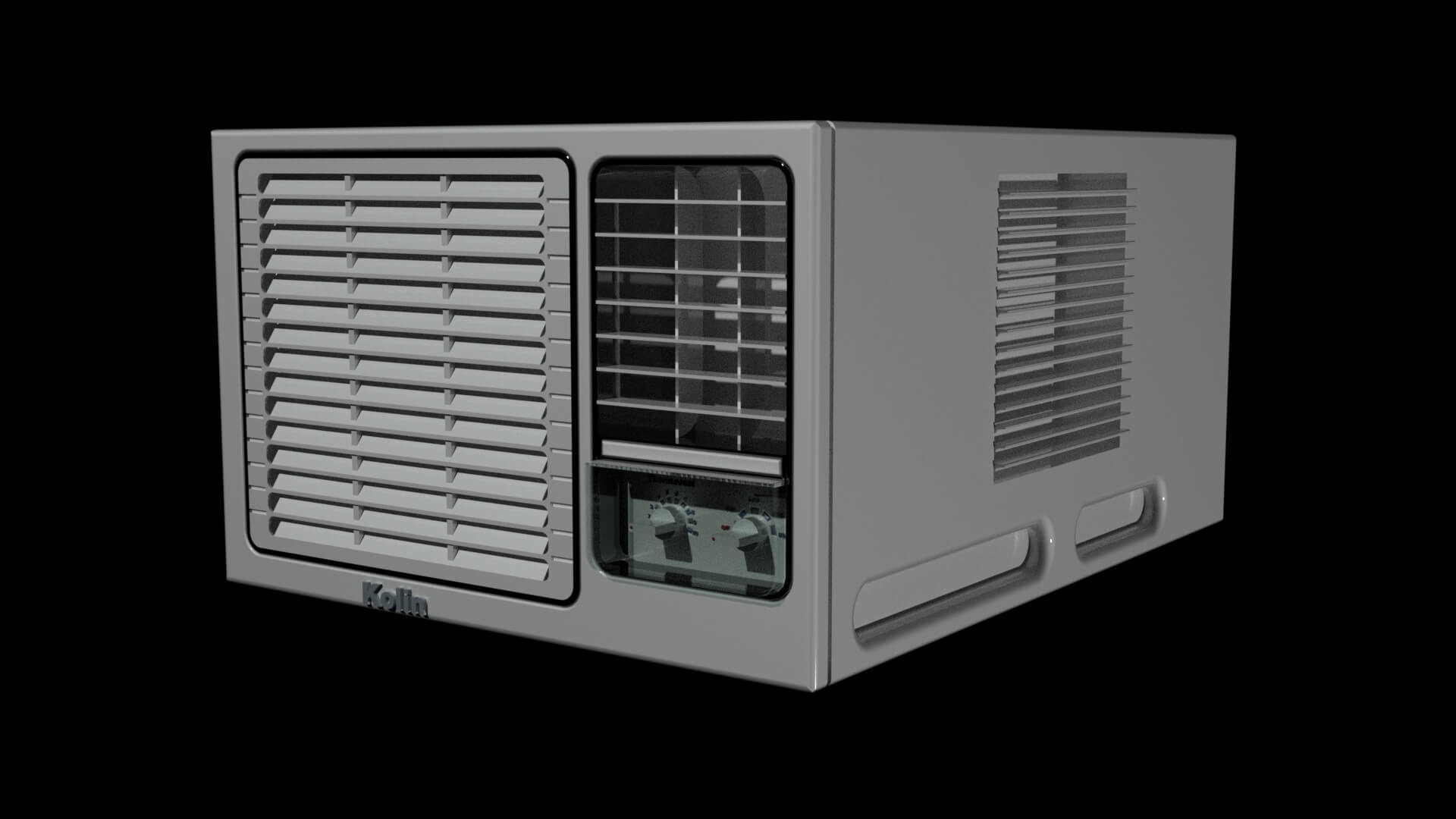 Aircon Window Type 3 - 3D Model by Speedup
