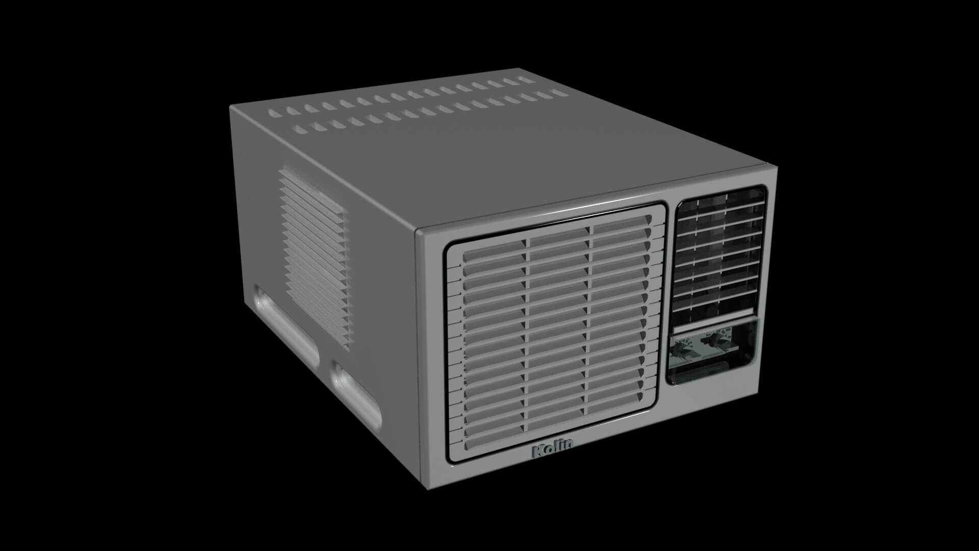 Aircon Window Type 3 - 3D Model by Speedup