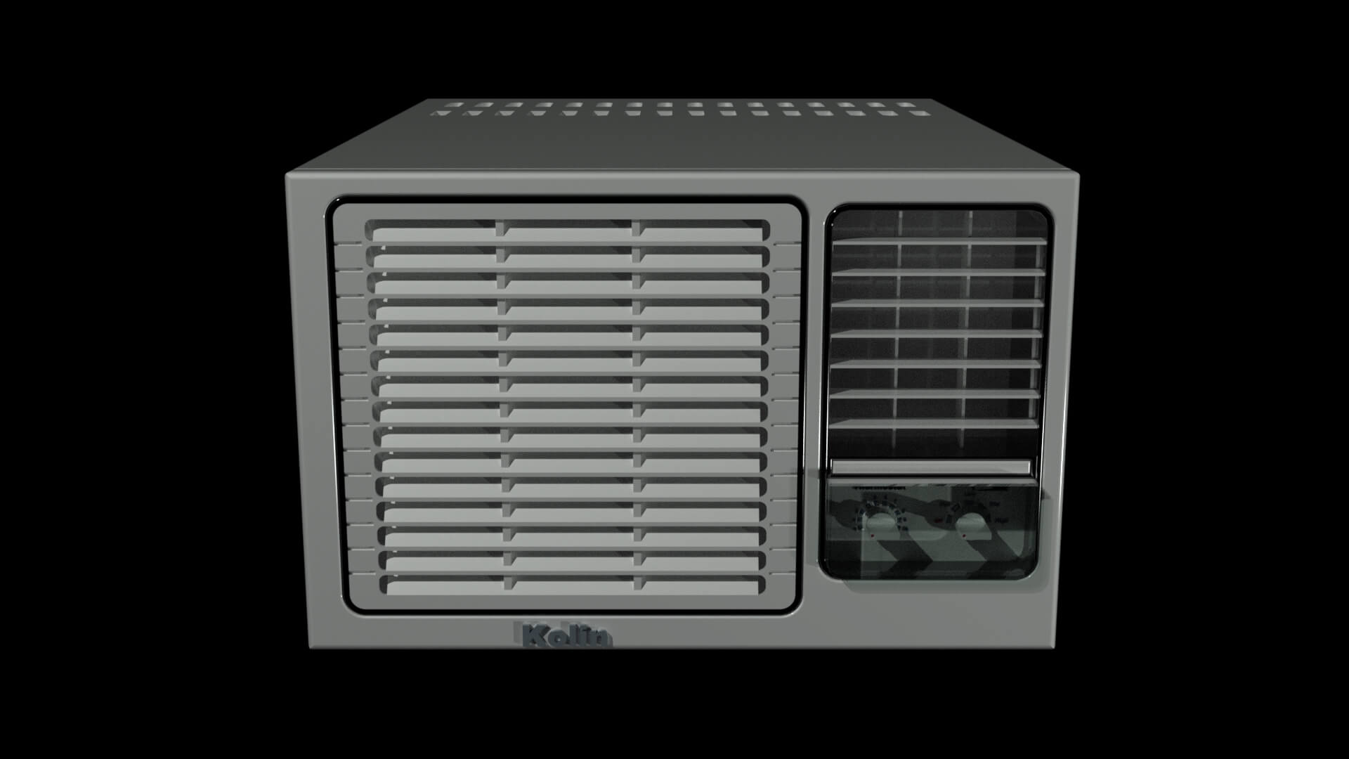 Aircon Window Type 3 - 3D Model by Speedup