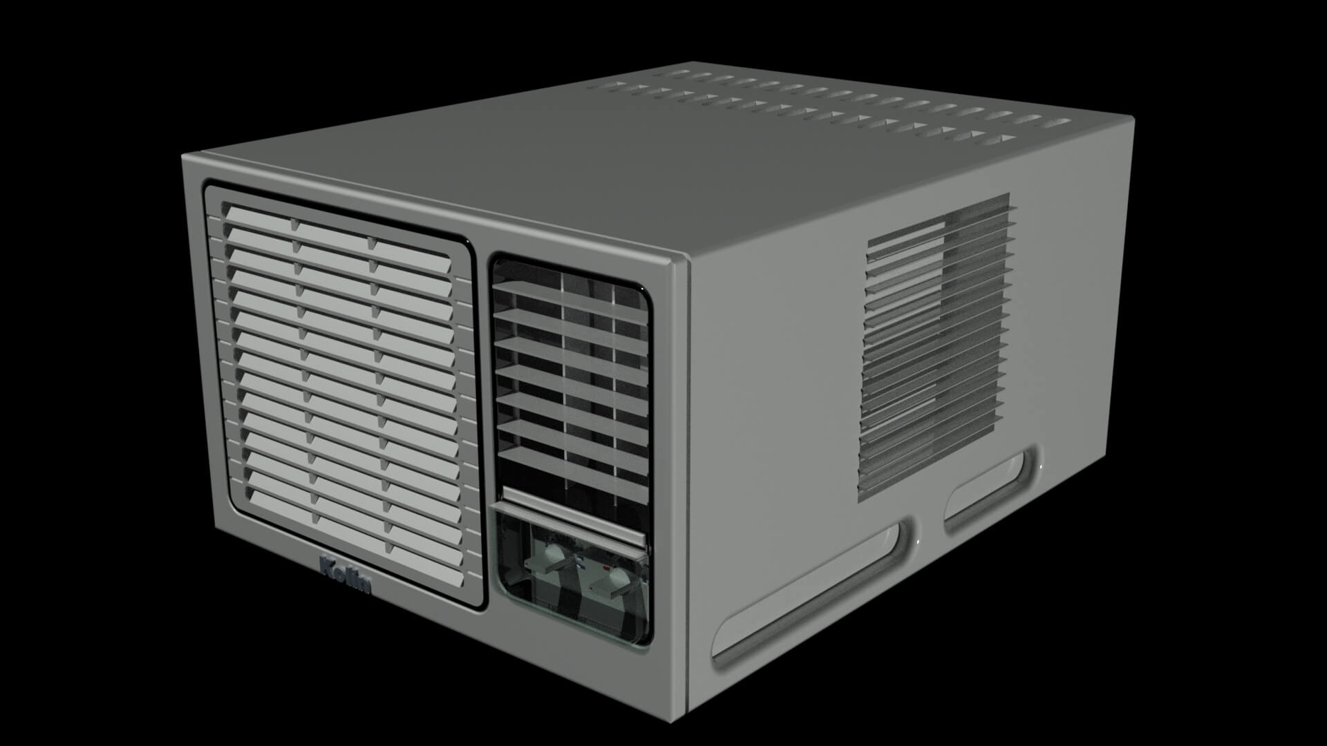 Aircon Window Type A3 - 3D Model by Speedup