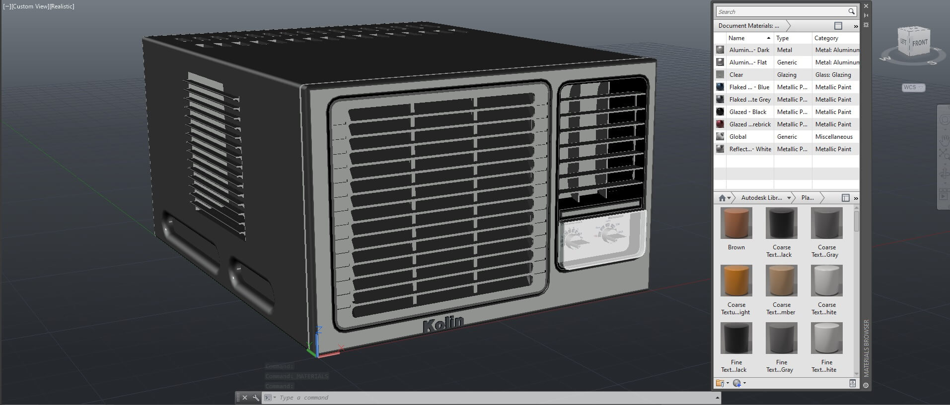 Aircon Window Type A3 - 3D Model by Speedup