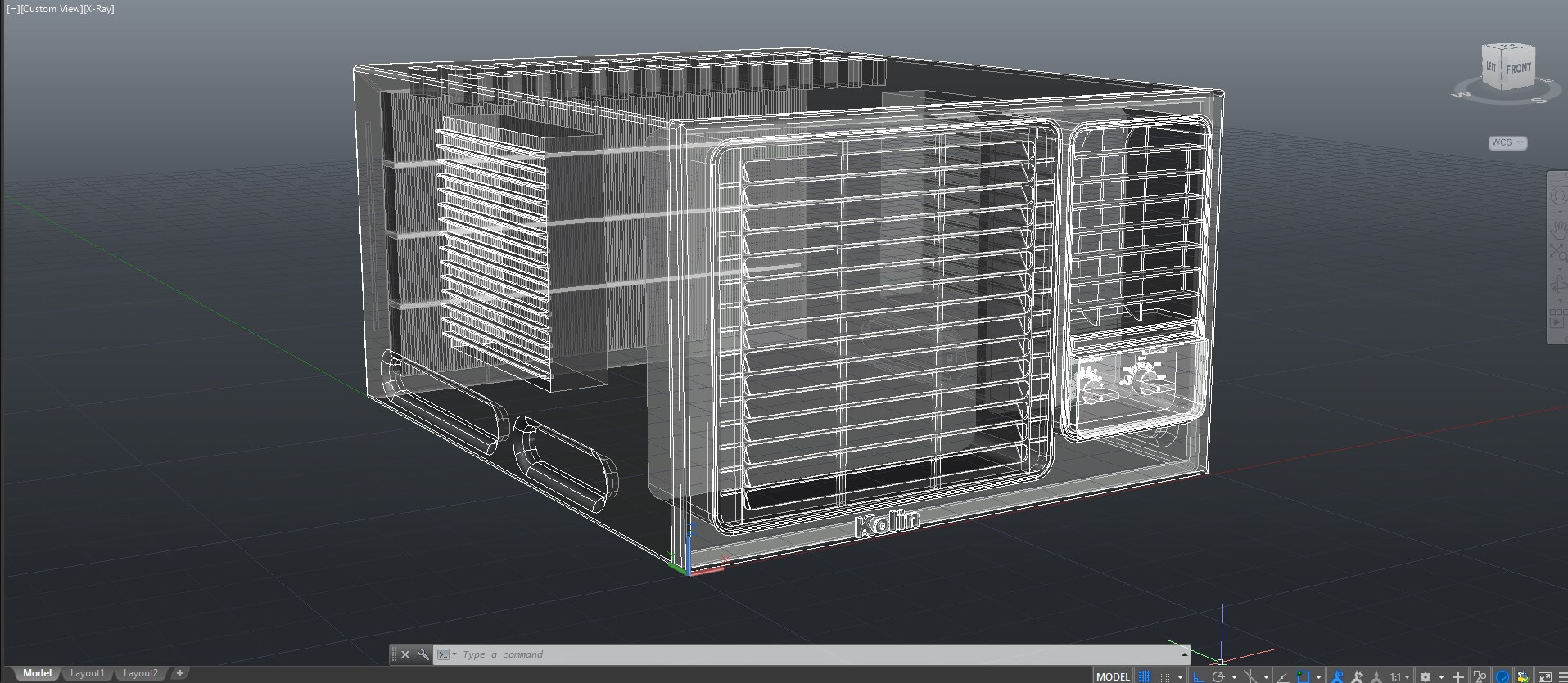 Aircon Window Type A3 - 3D Model by Speedup