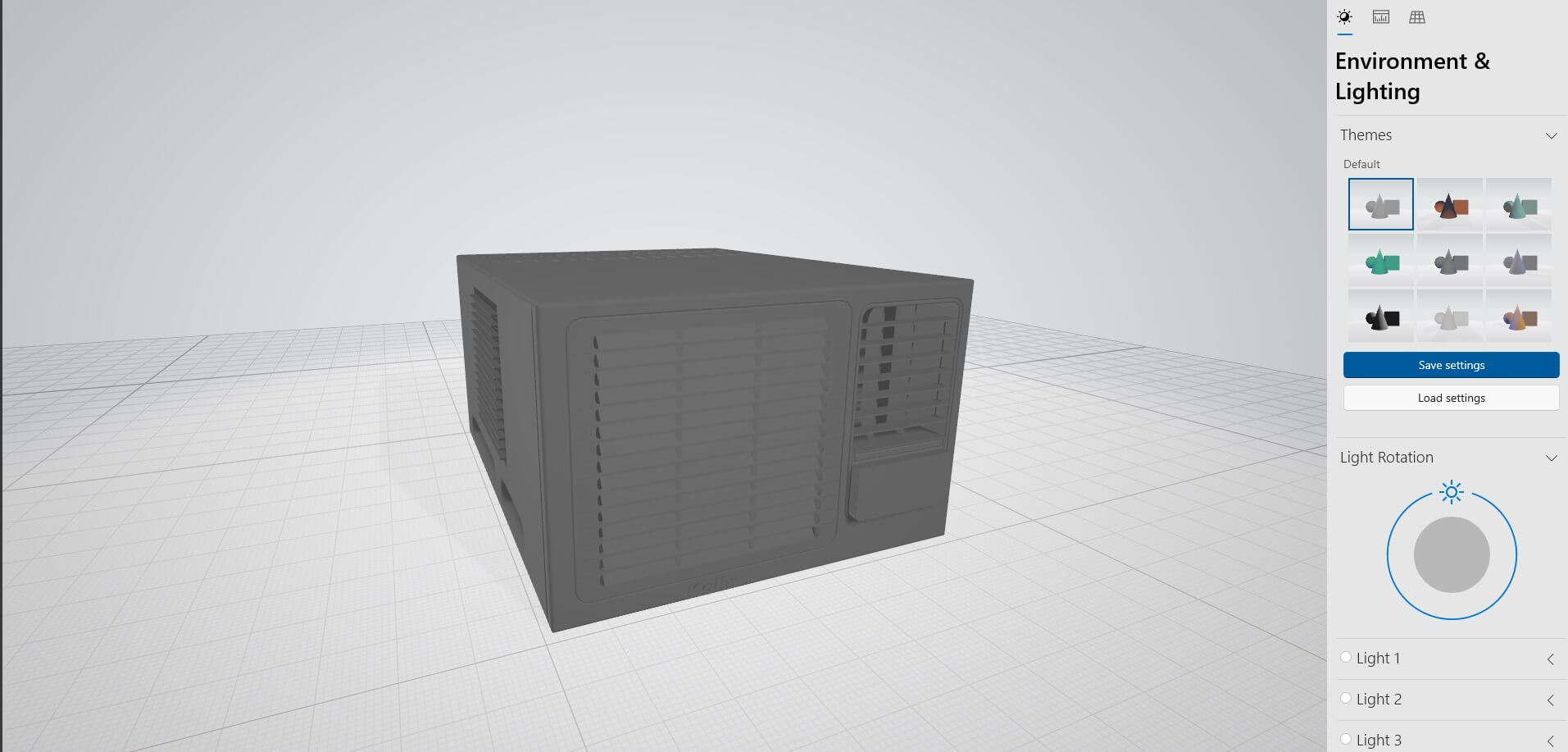 Aircon Window Type 3 - 3D Model by Speedup