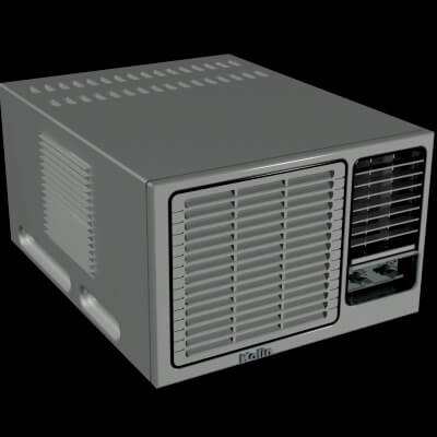 Aircon Window Type A3 - 3D Model by Speedup