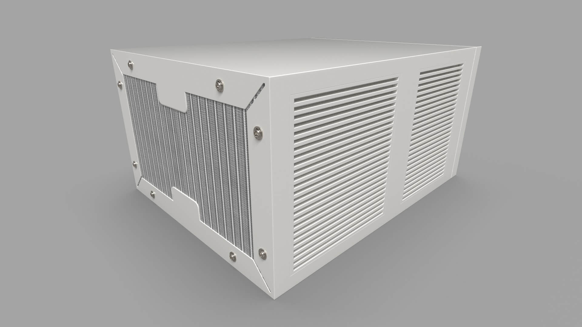 Aircon window type N1 - 3D Model by Speedup