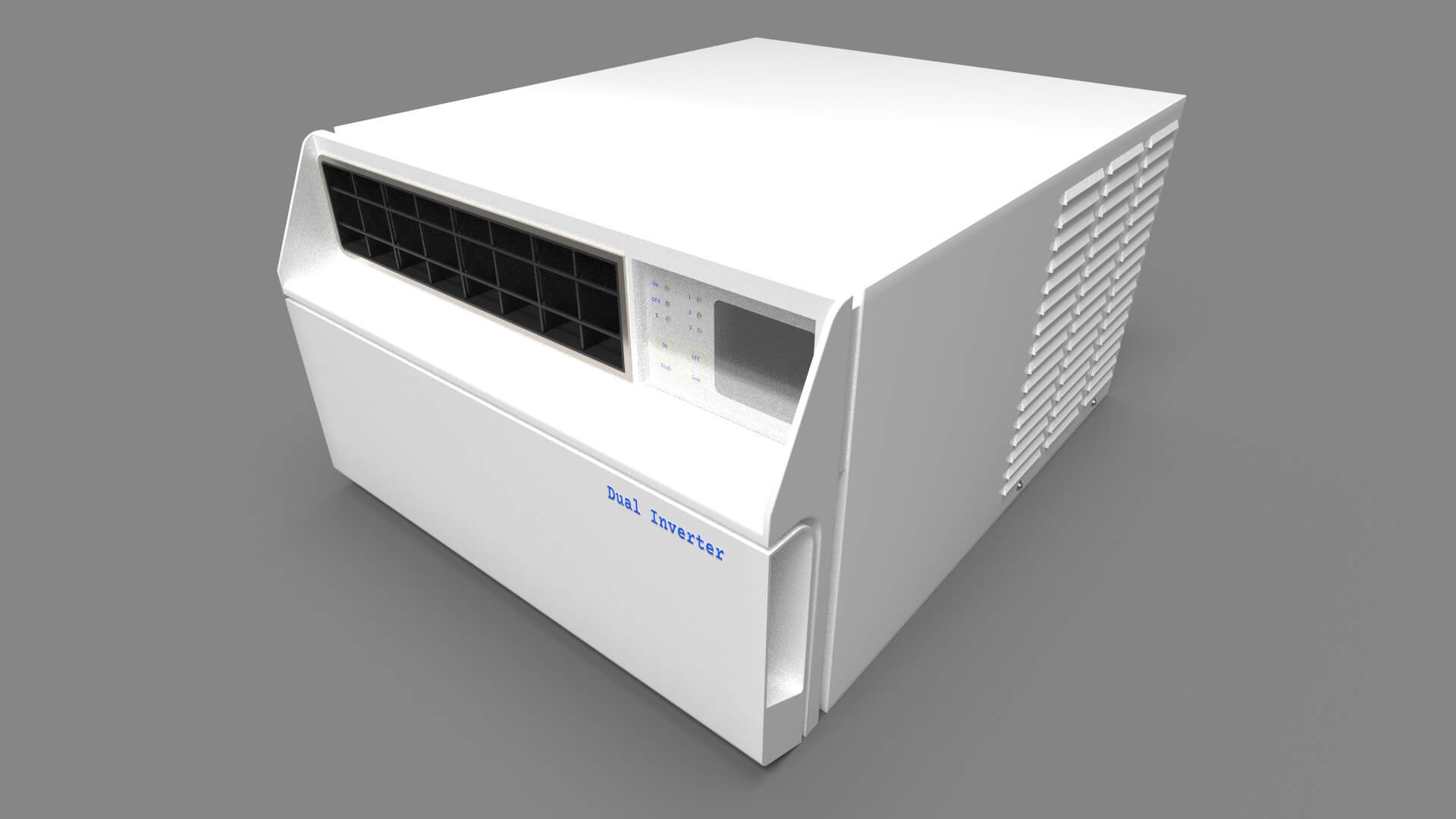 Aircon Window Type RH2 - 3D Model by Speedup