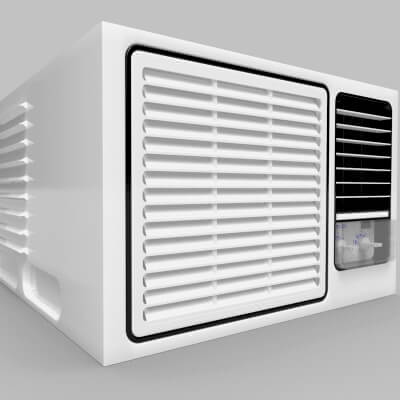 Aircon Window Type RH3 - 3D Model by Speedup