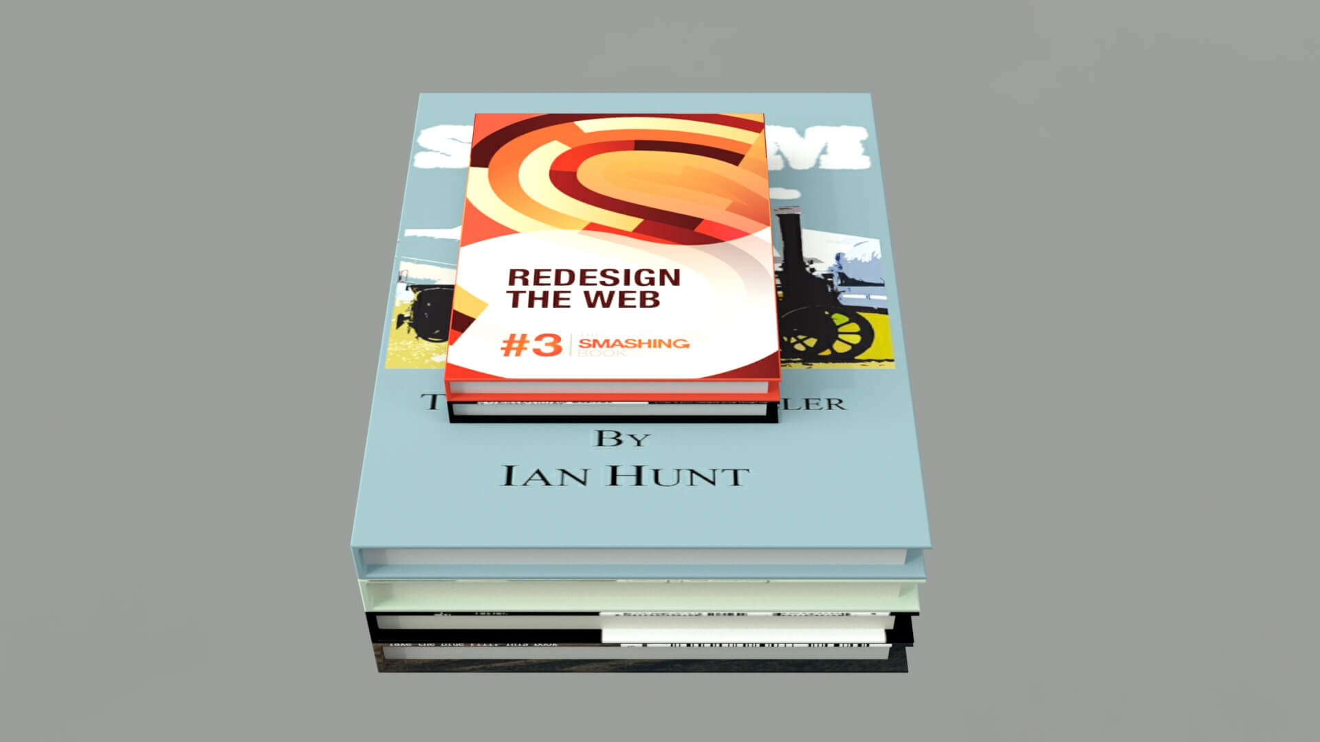 Books With Cover A1 - Free 3D Model by Speedup