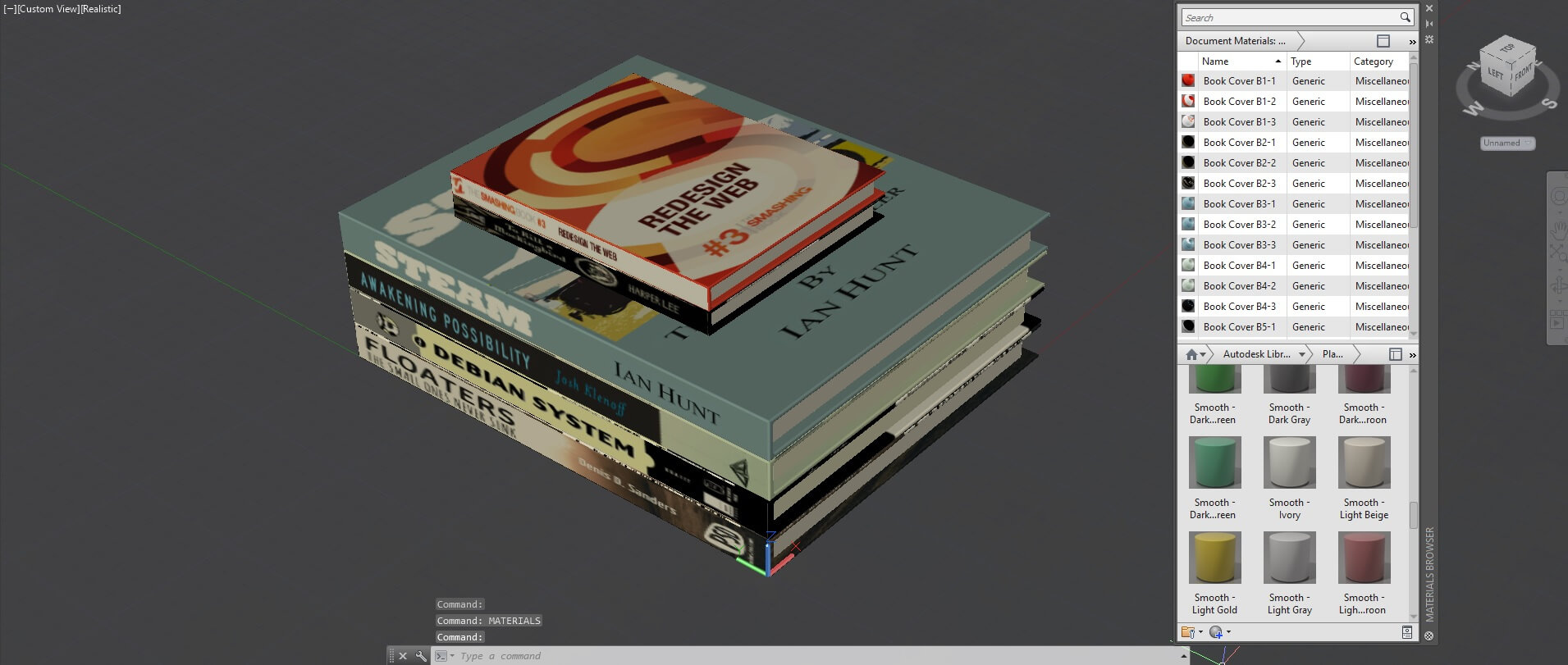 Books with Cover A1 - Free 3D Model by Speedup