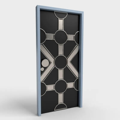 Door 3D Design RH13 by Speedup