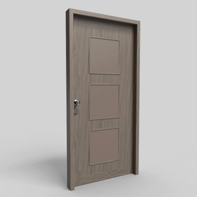 Door Design RH06C - 3D Model by Speedup