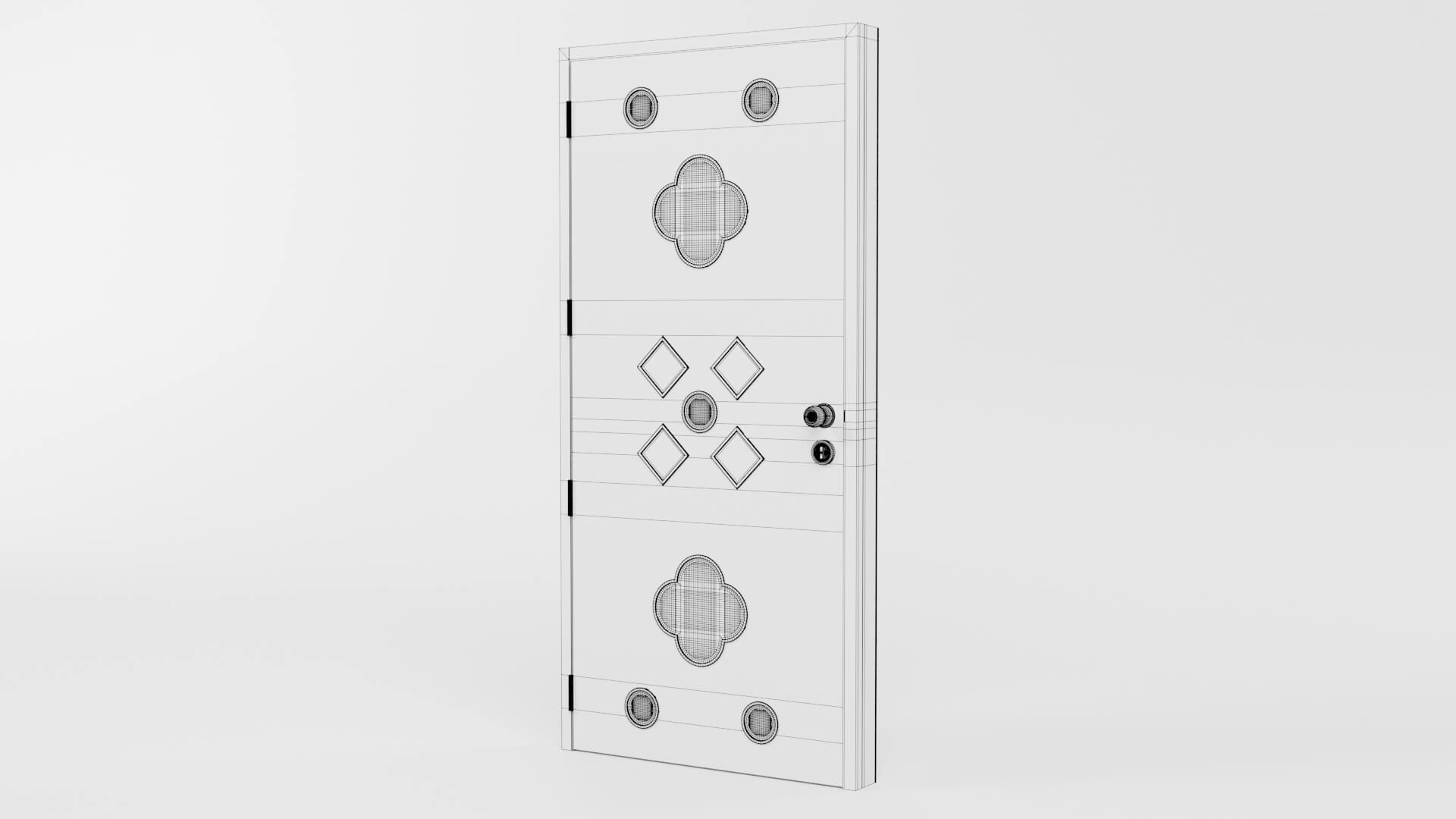 Door Design 26 - 3D Model by Speedup