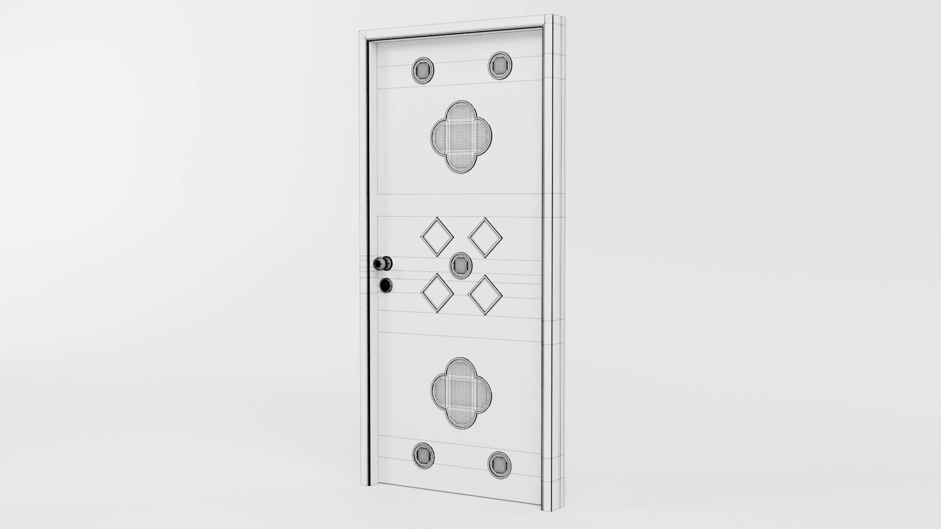 Door Design 27 - 3D Model by Speedup