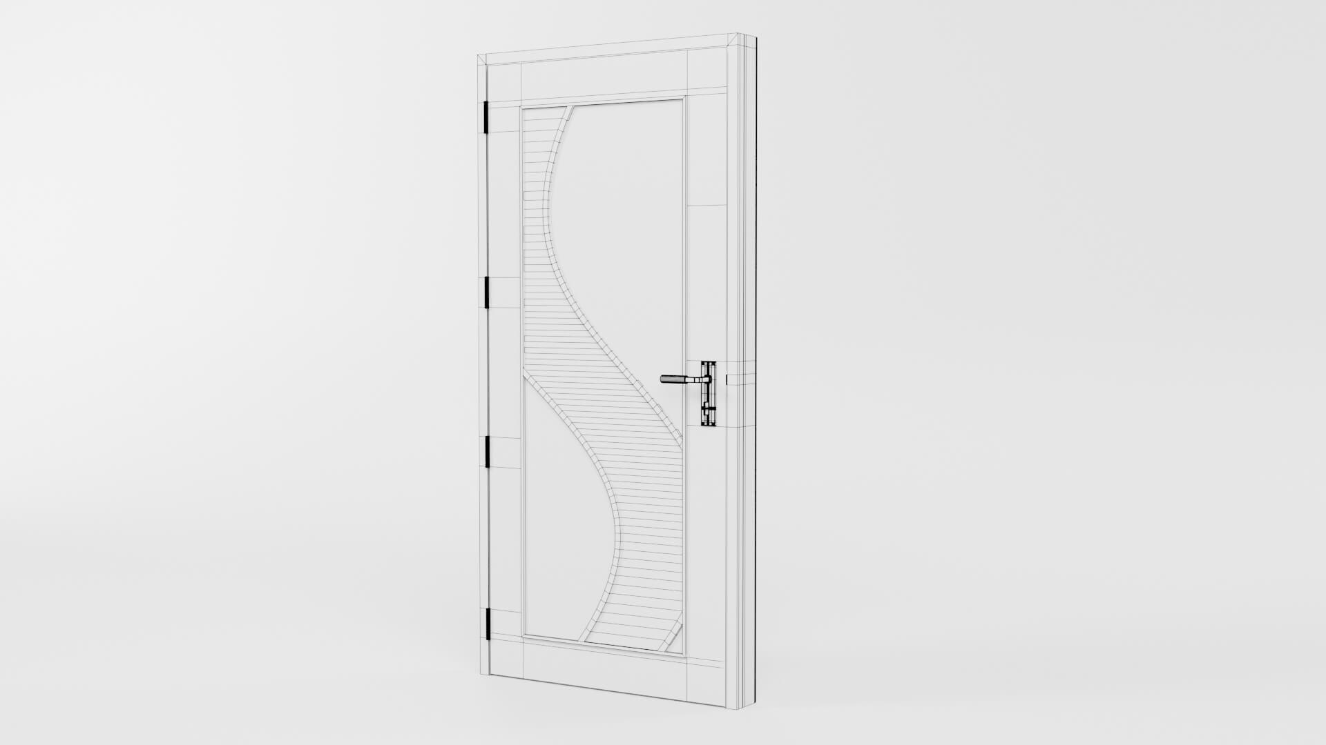 Door Design 29 - 3D Model by Speedup