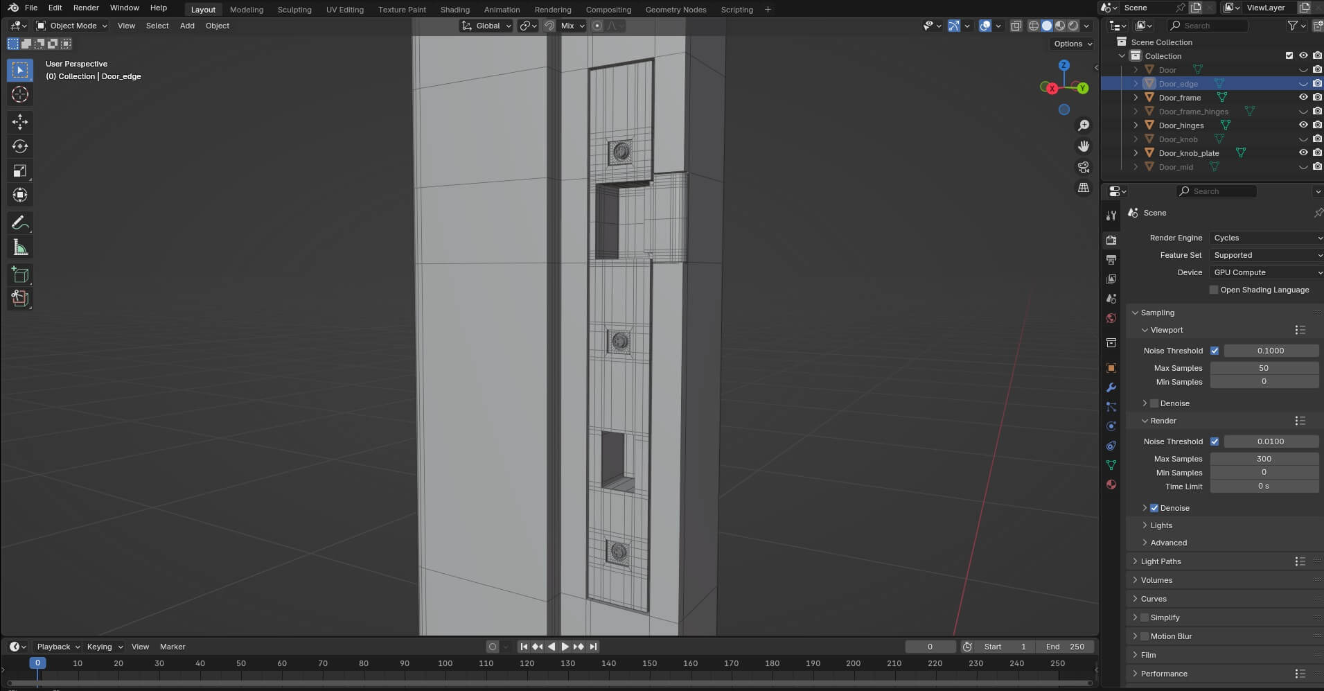 Door Design 29 - 3D Model by Speedup