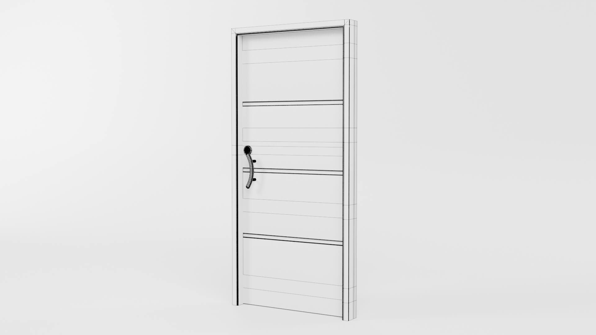 Door Design 03 - 3D Model by Speedup