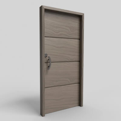 Door Design 03 - 3D Model by Speedup