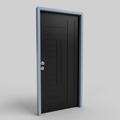 Door 3D Design RH43 by Speedup