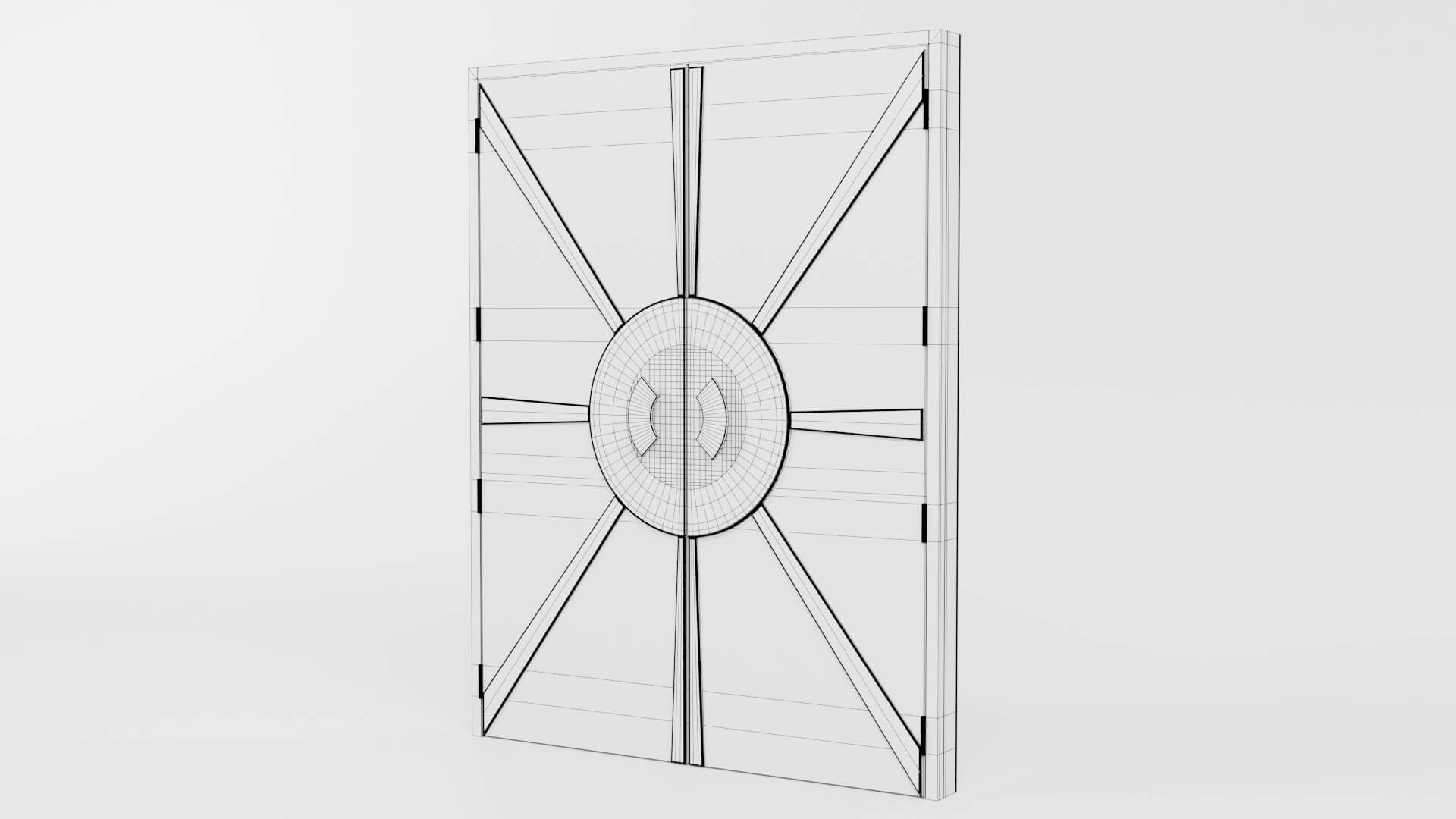 Door Design 44 - 3D Model by Speedup