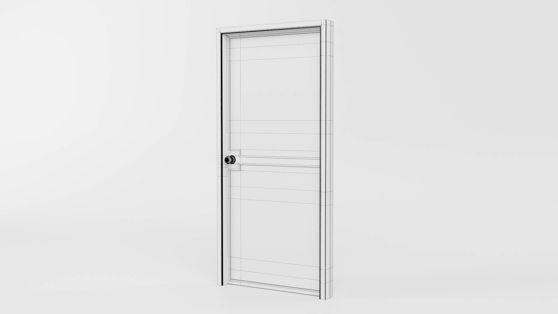 Door Design 05 - 3D Model by Speedup