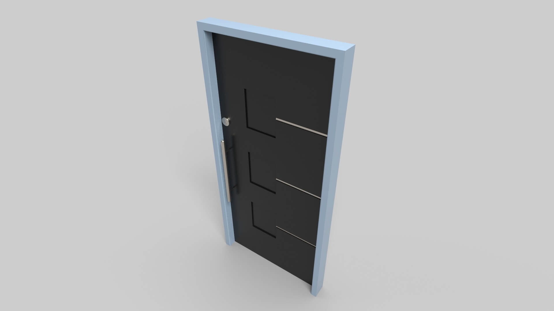 Door Design 54 - 3D Model by Speedup