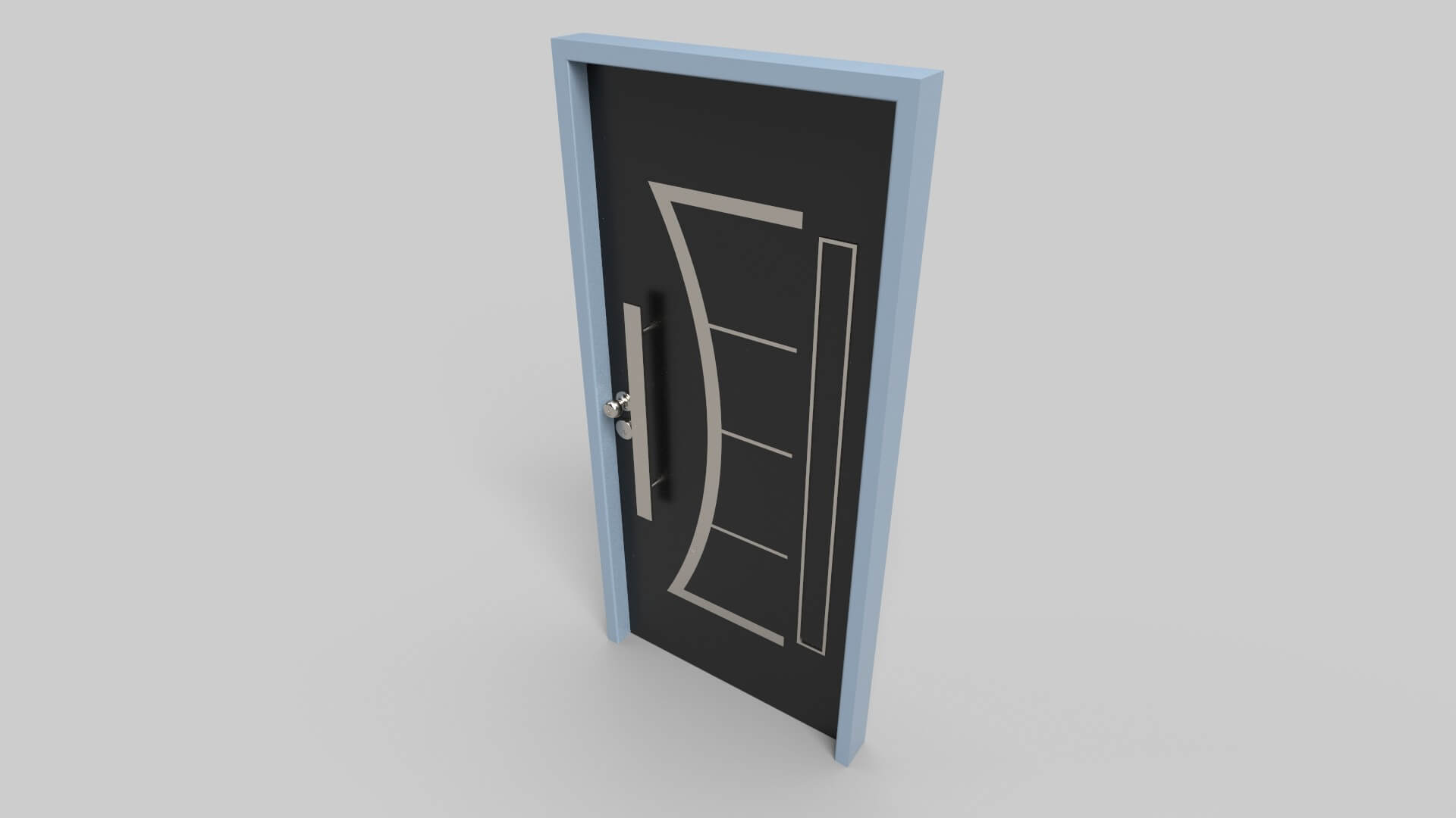 Door Design 58 - 3D Model by Speedup